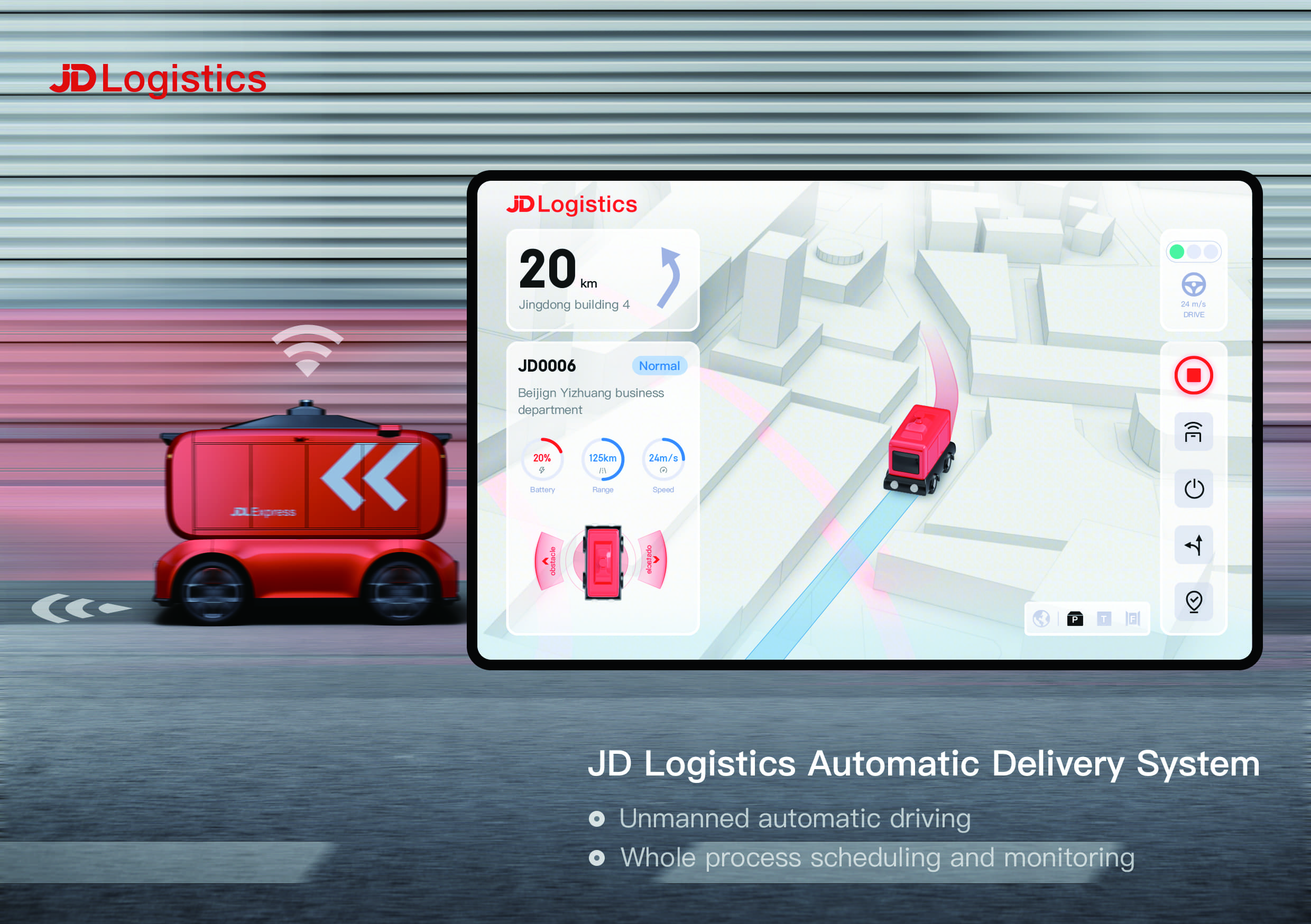 iF Design - Logistics Autonomous Delivery System