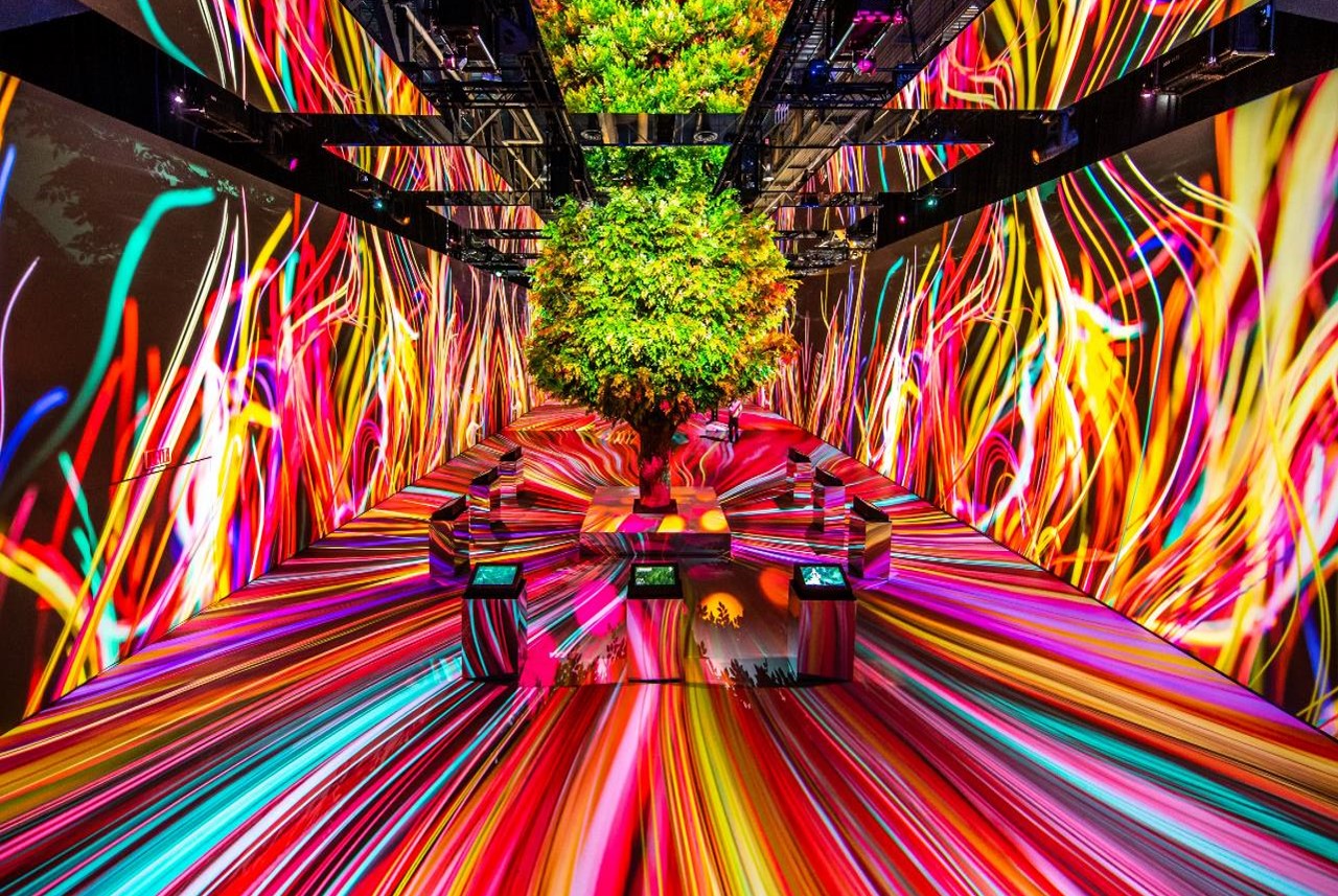 iF Design - Tree of Life (The pavilion of SK at CES 2022)