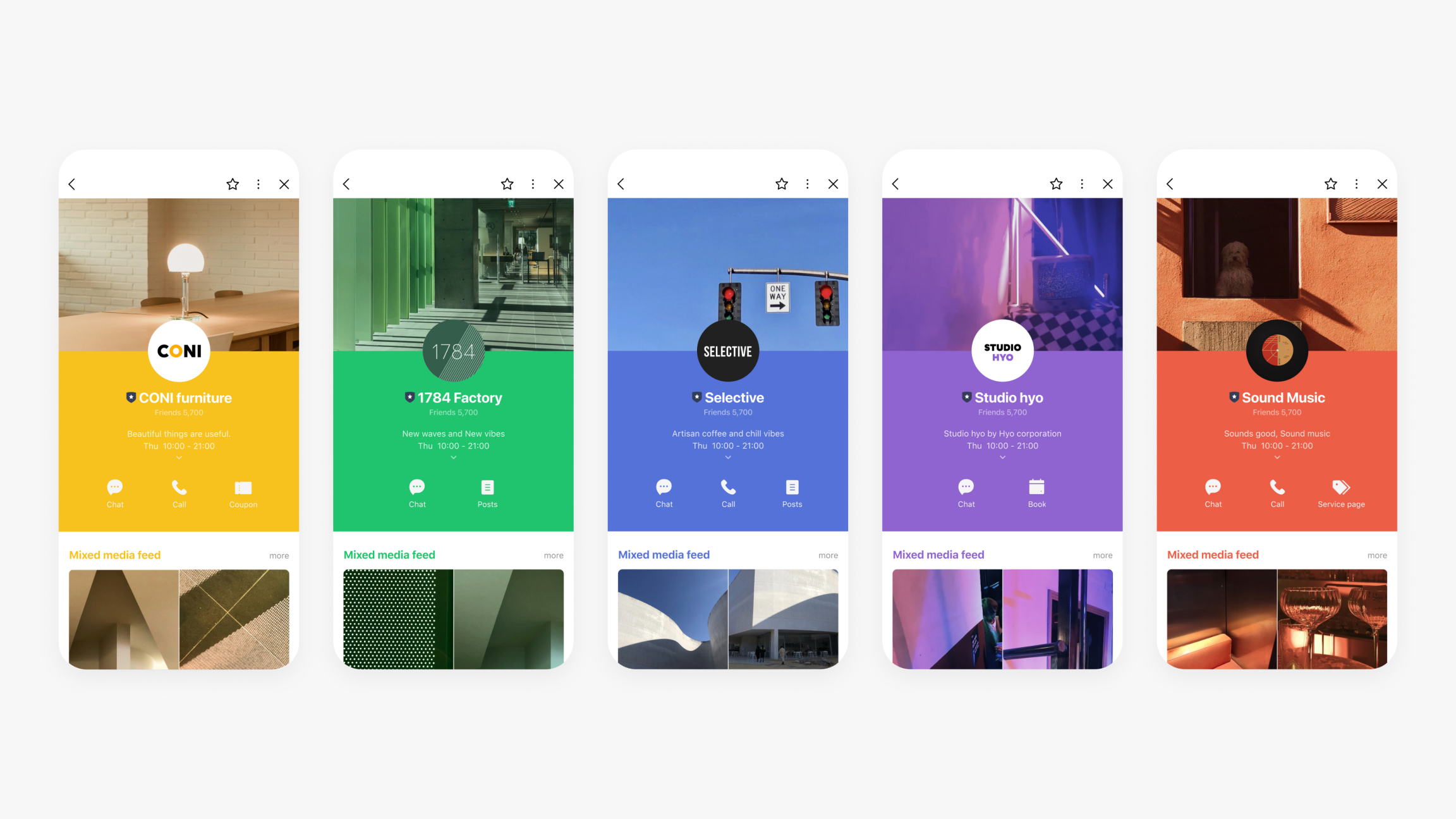 iF Design - LINE OA Profile