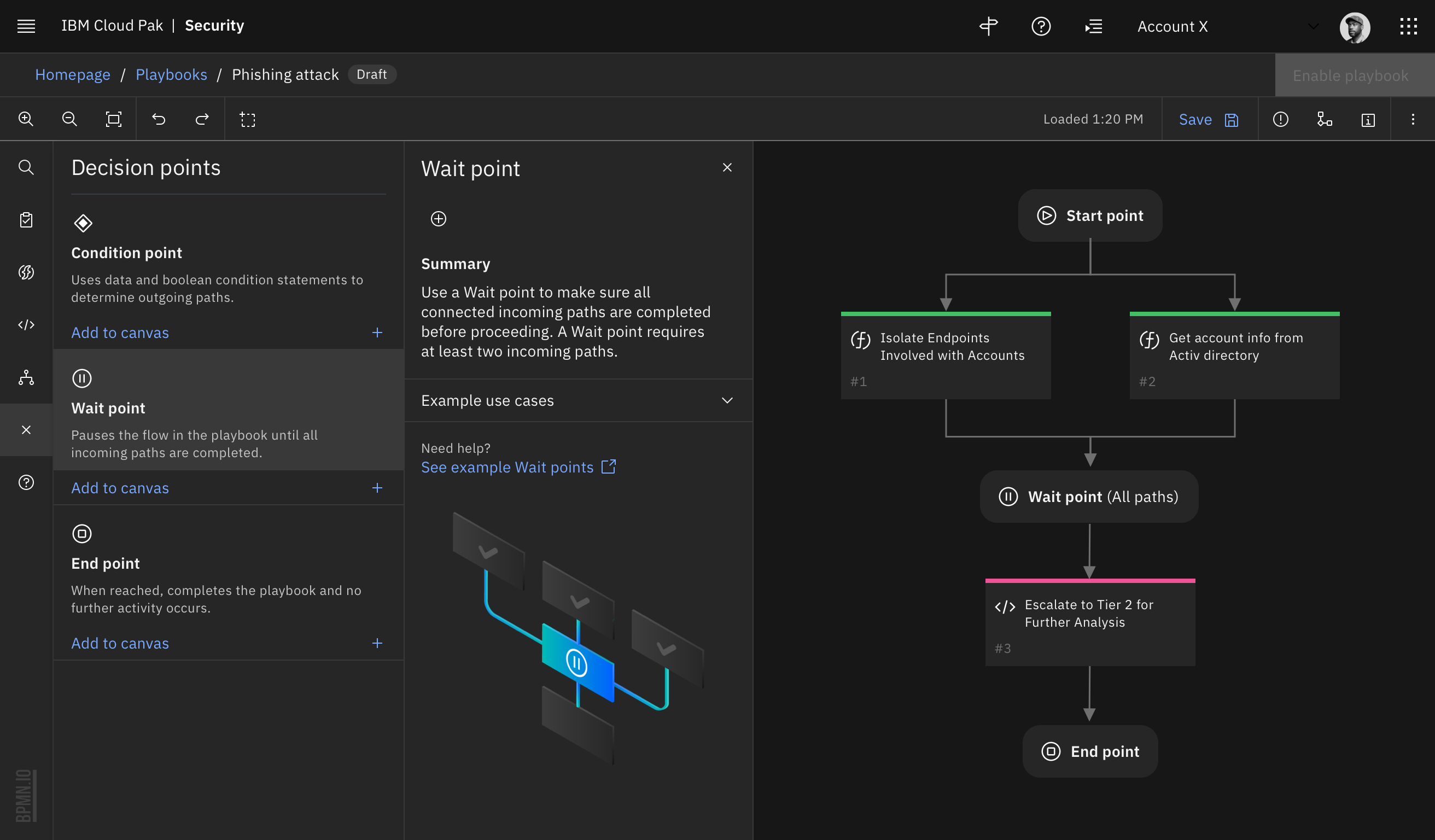 If Design Qradar Soar Playbook Designer