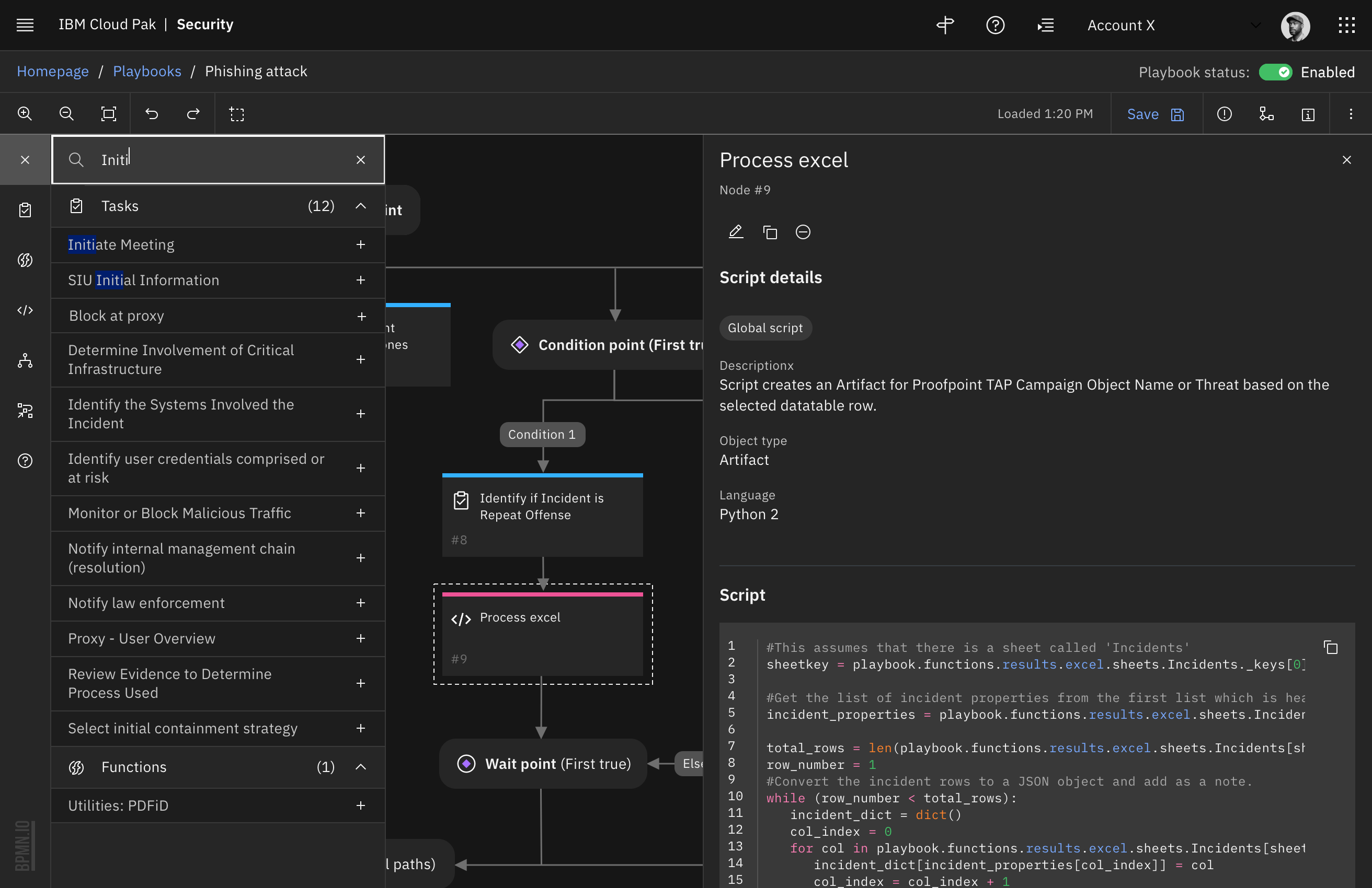 iF Design - QRadar SOAR Playbook Designer