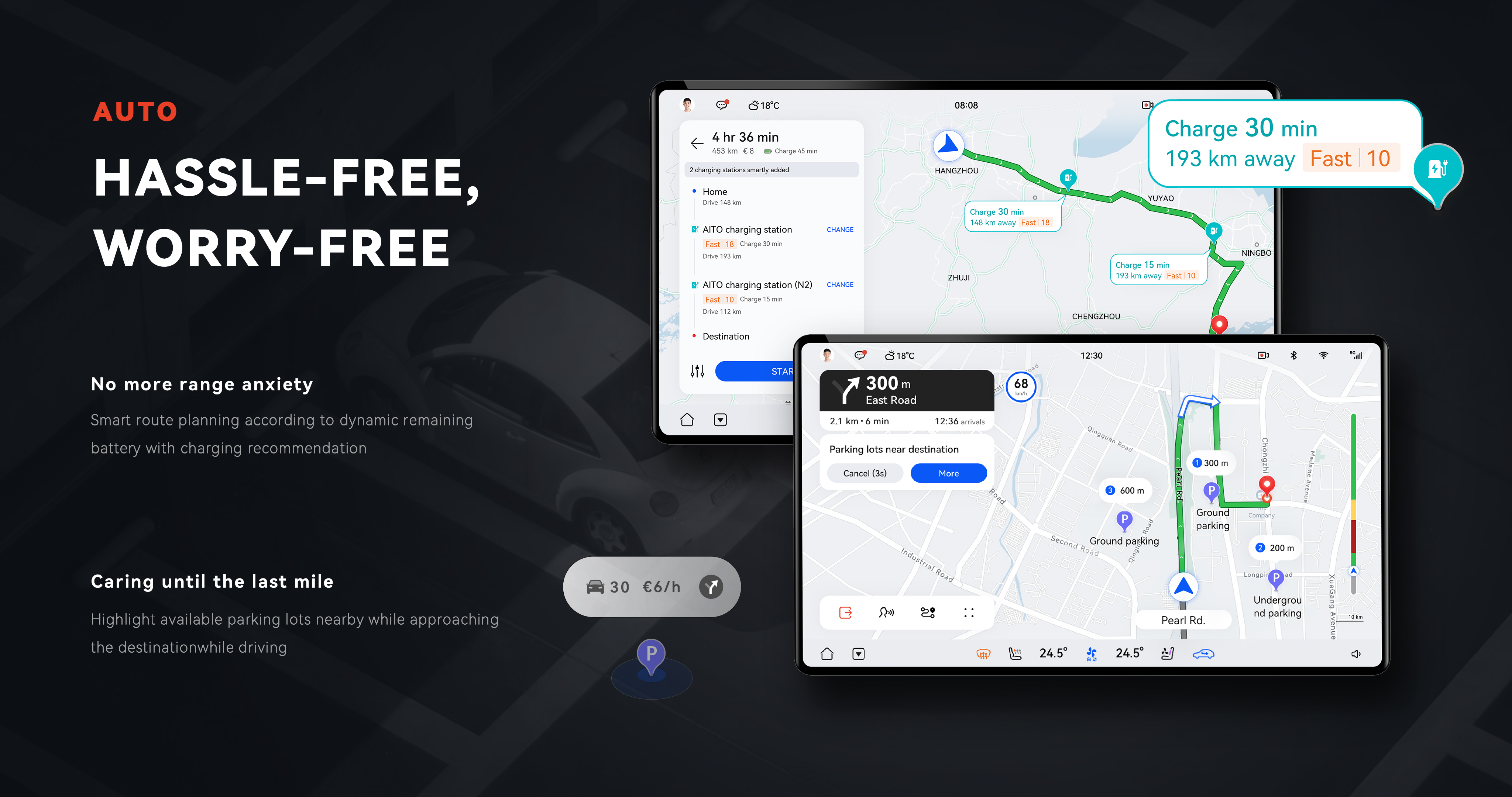 iF Design - Petal Maps for Cars, make driving a pleasure