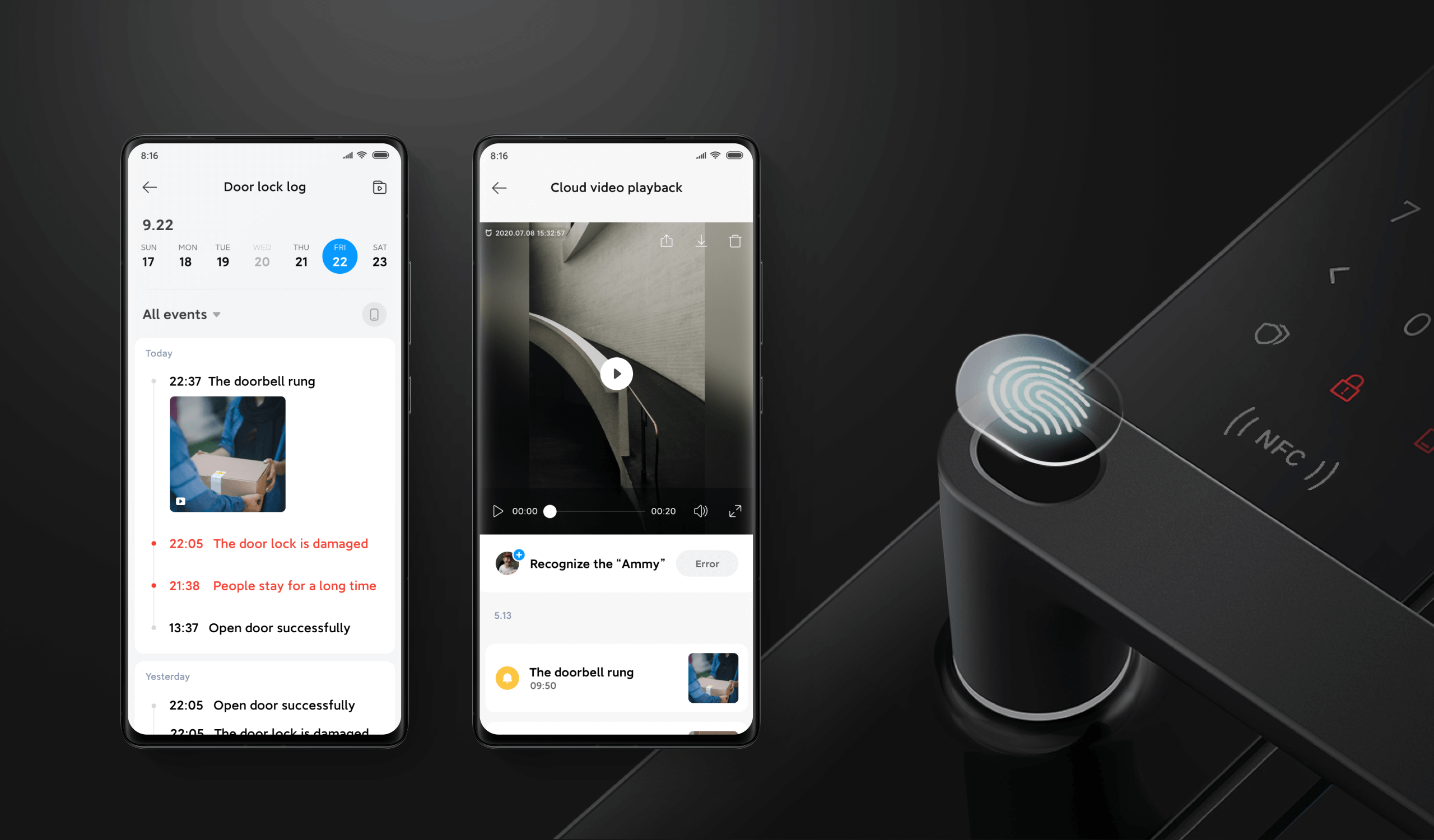 If Design Xiaomis Face Recognition Smart Door Lock