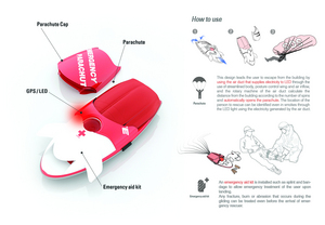 iF Design - Auto parachute
