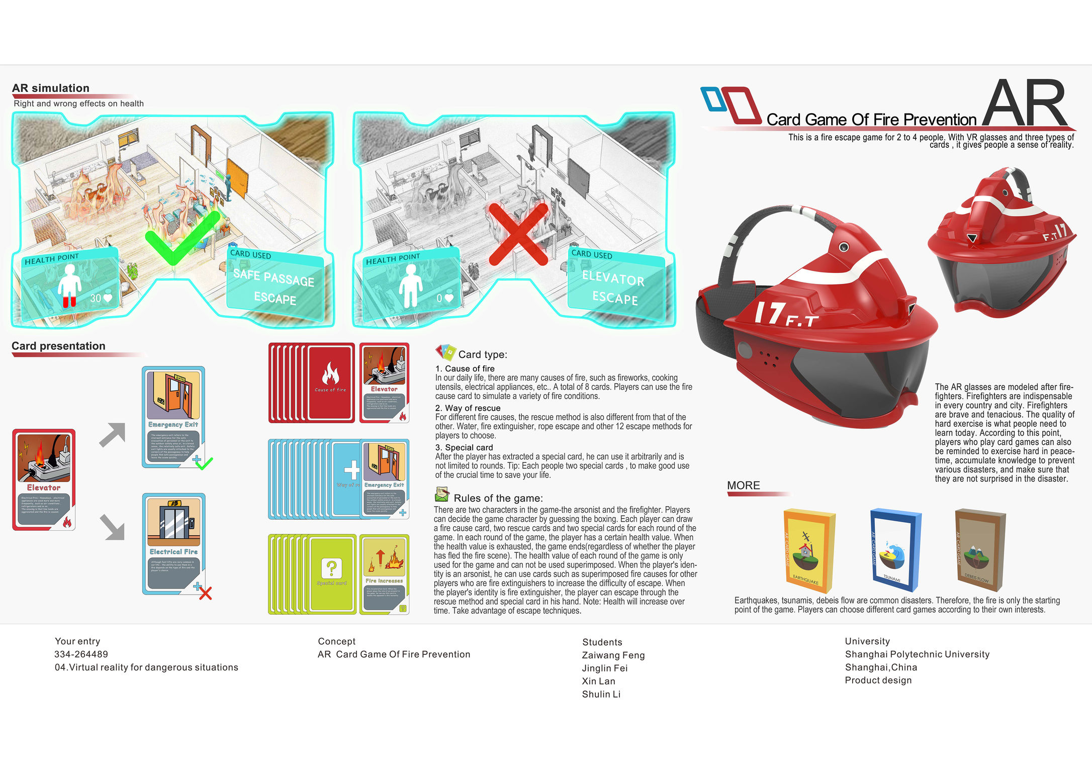 iF Design - AR Card Game of Fire Prevention