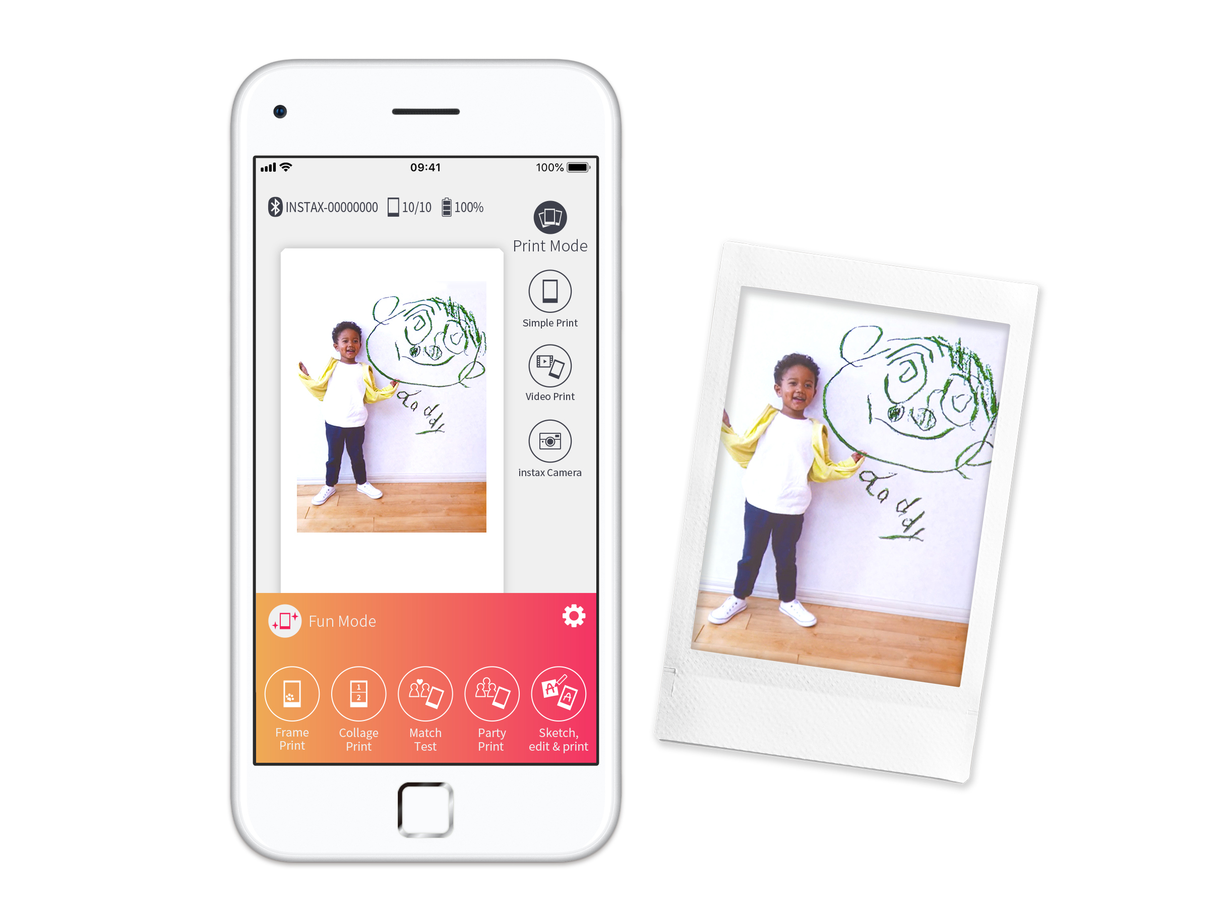 iF Design - instax mini Link Smartphone application