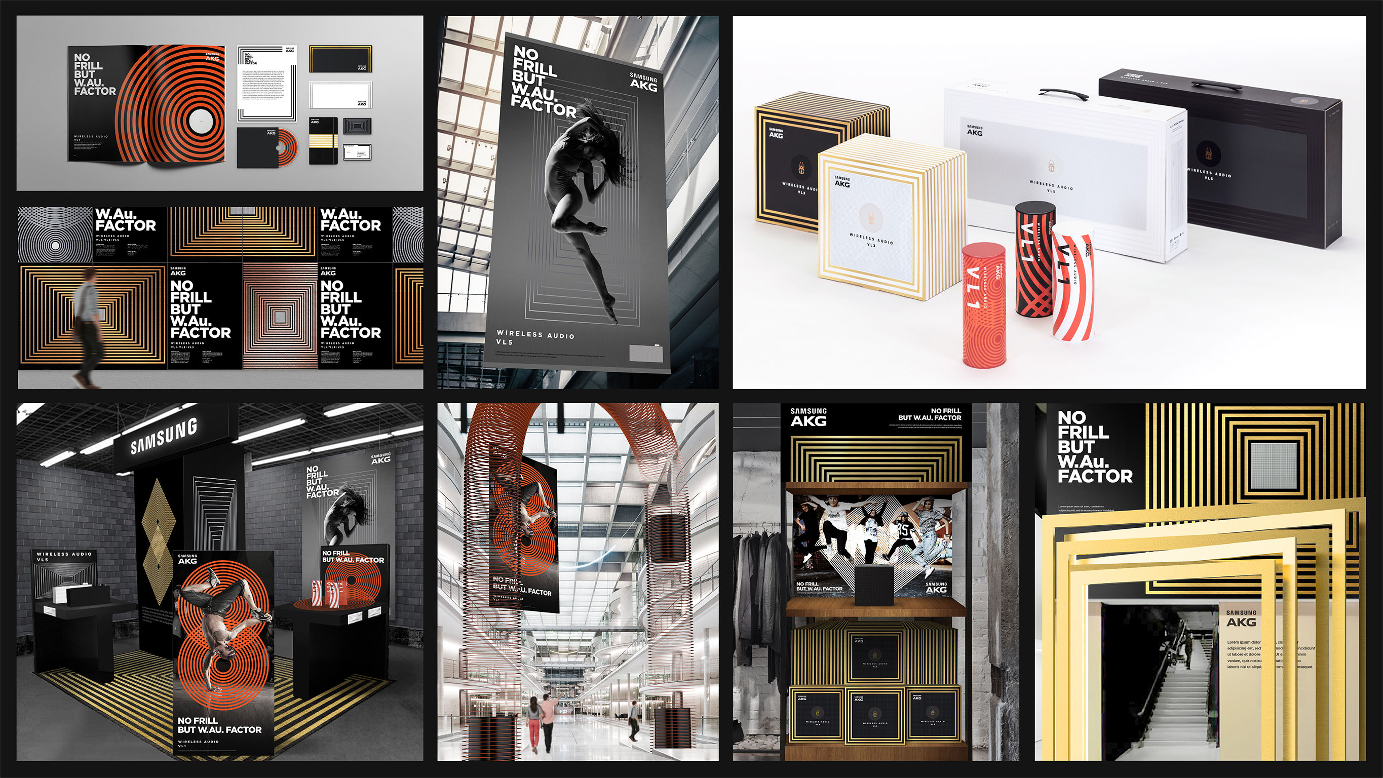 iF Design - Wireless Audio VL Series Visual Identity System