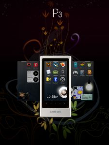 iF Design - YP-P3 Haptic UI