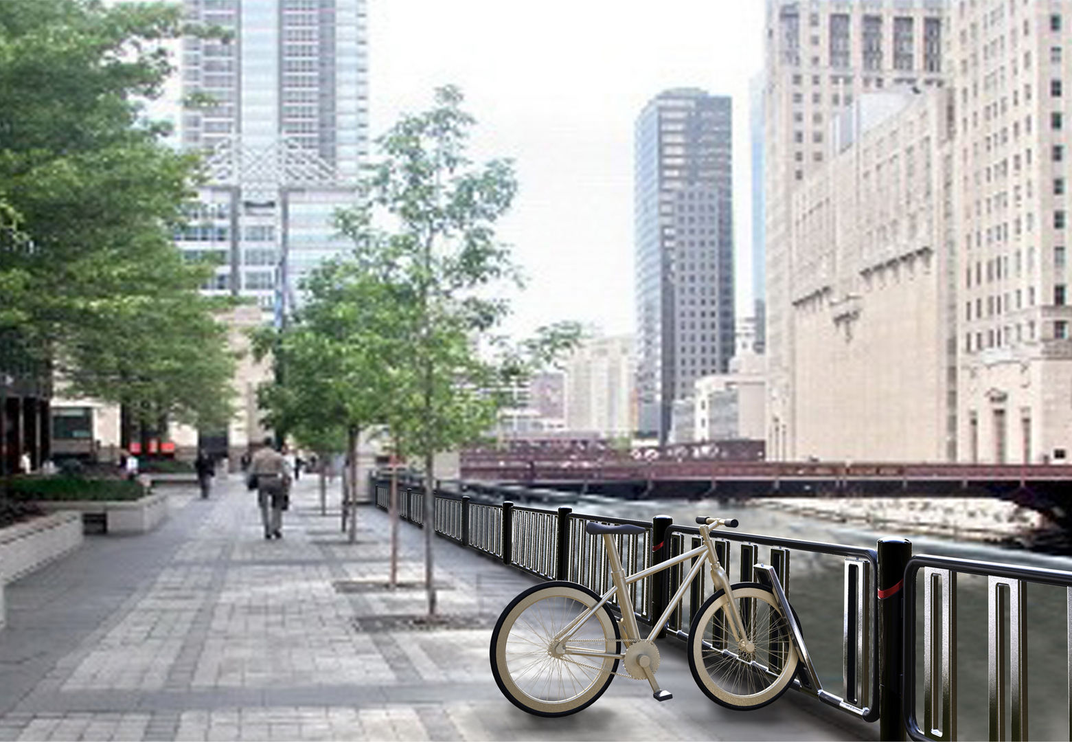 iF Design - Bicycle fence