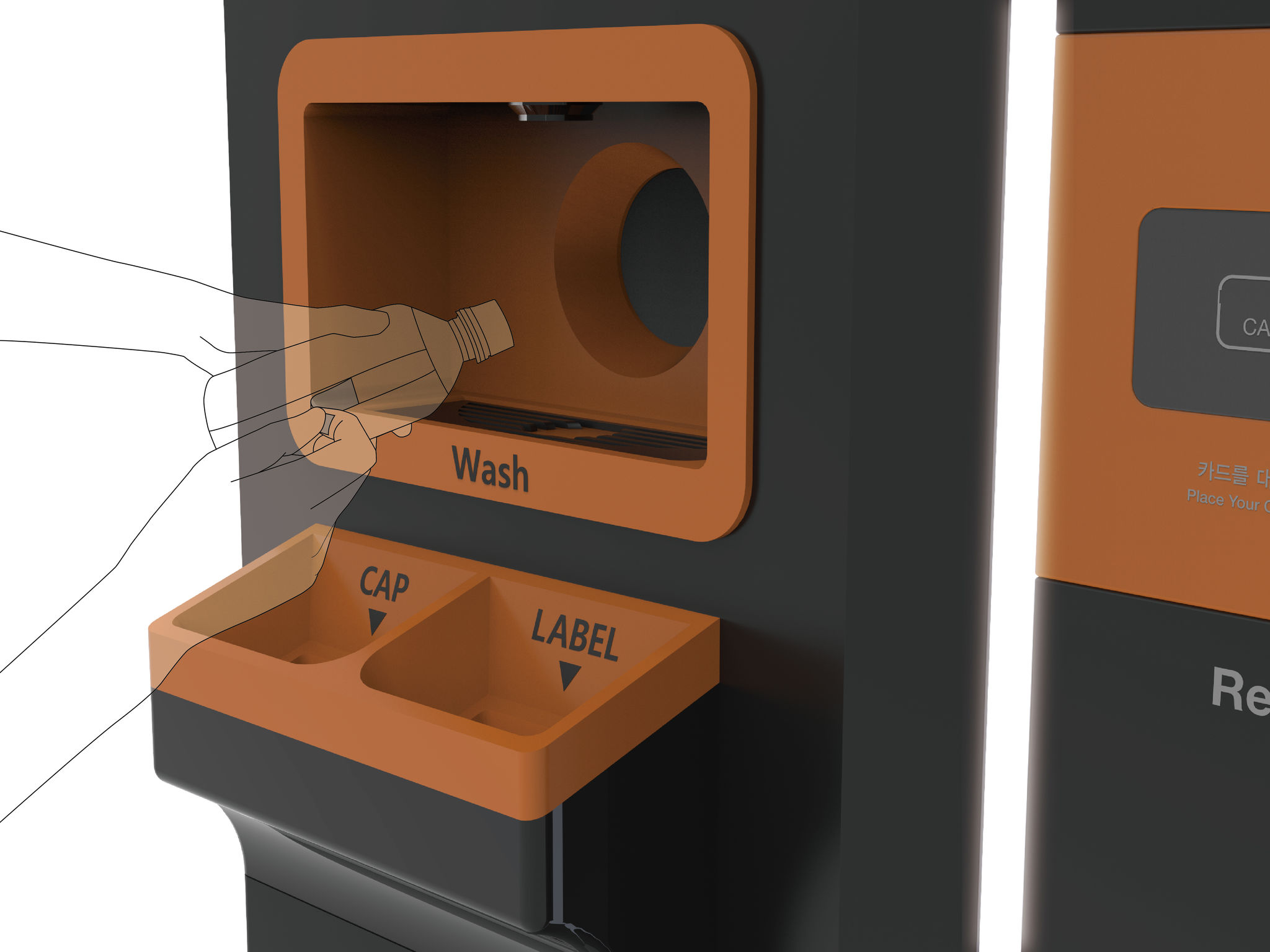 iF Design - RVM that adapts to users’ behavior pattern depend