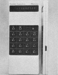 iF Design - Westentaschenrechner Sinclair Executive Memory