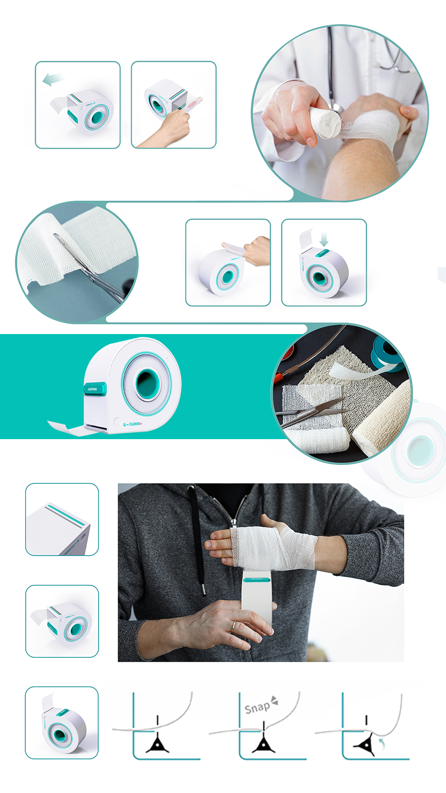 iF Design - Portable collaborative medical bandage