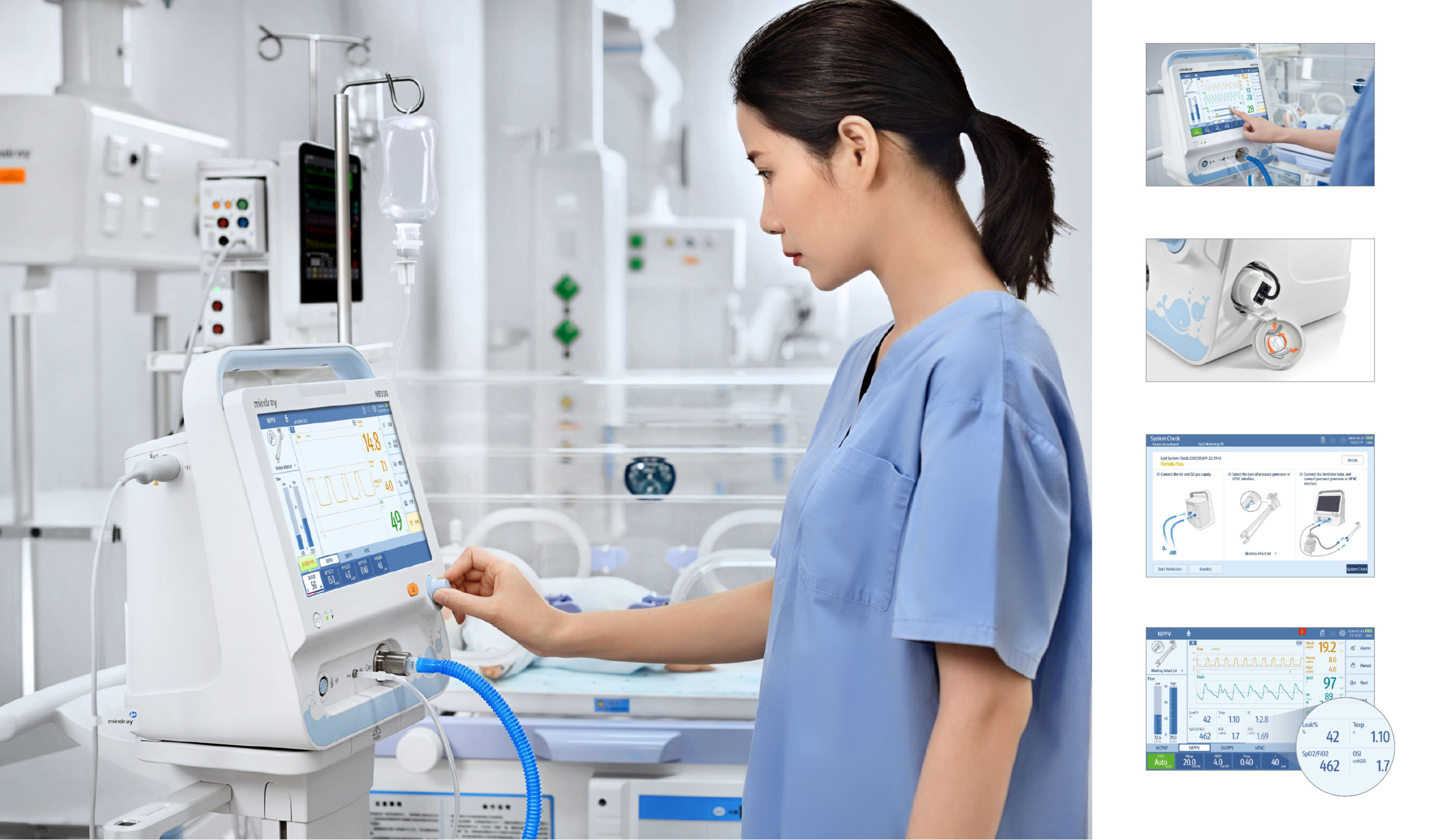 iF Design - NB350 Neonatal Ventilator