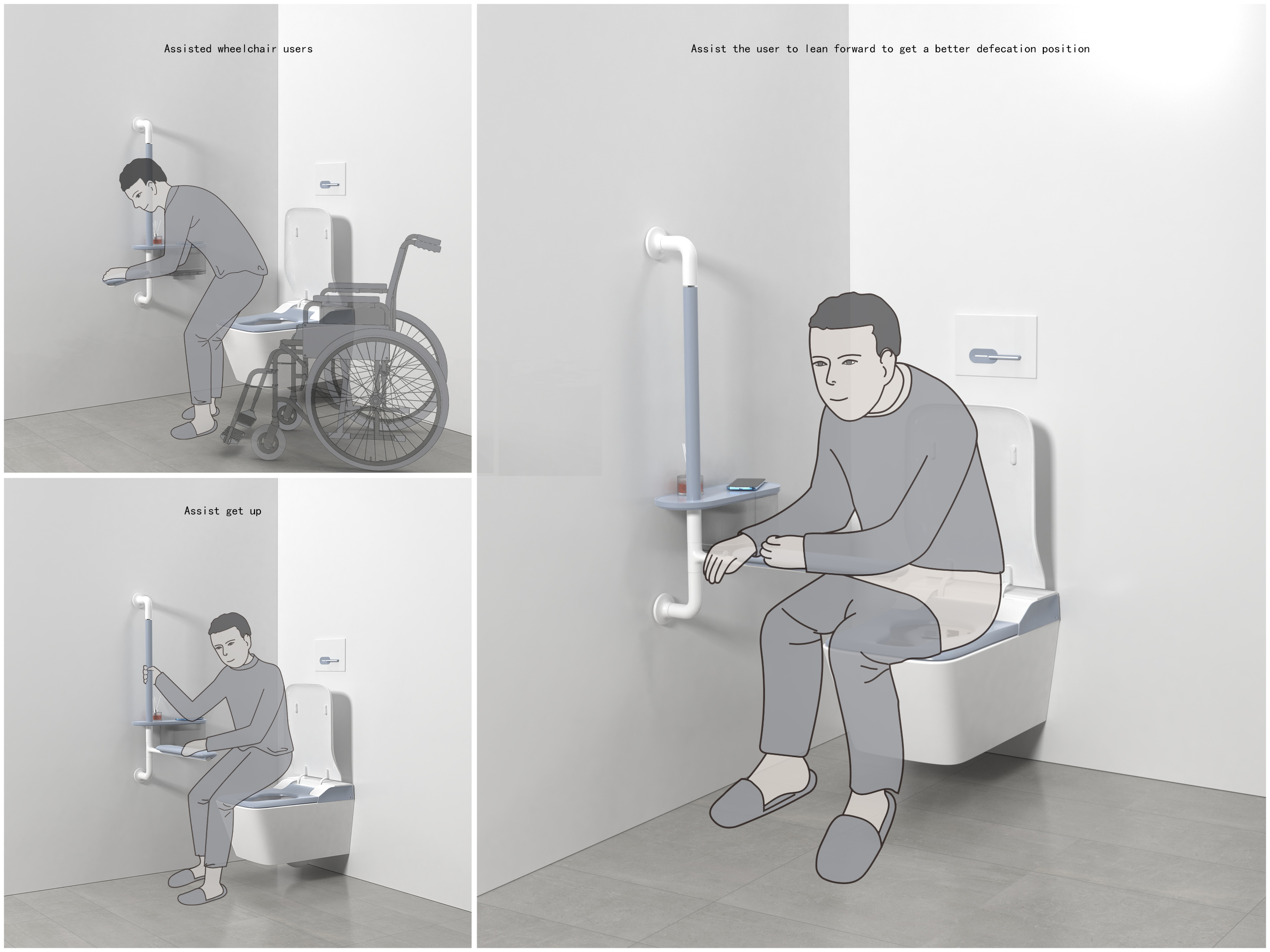 iF Design - Harmony safety auxiliary forward-leaning board