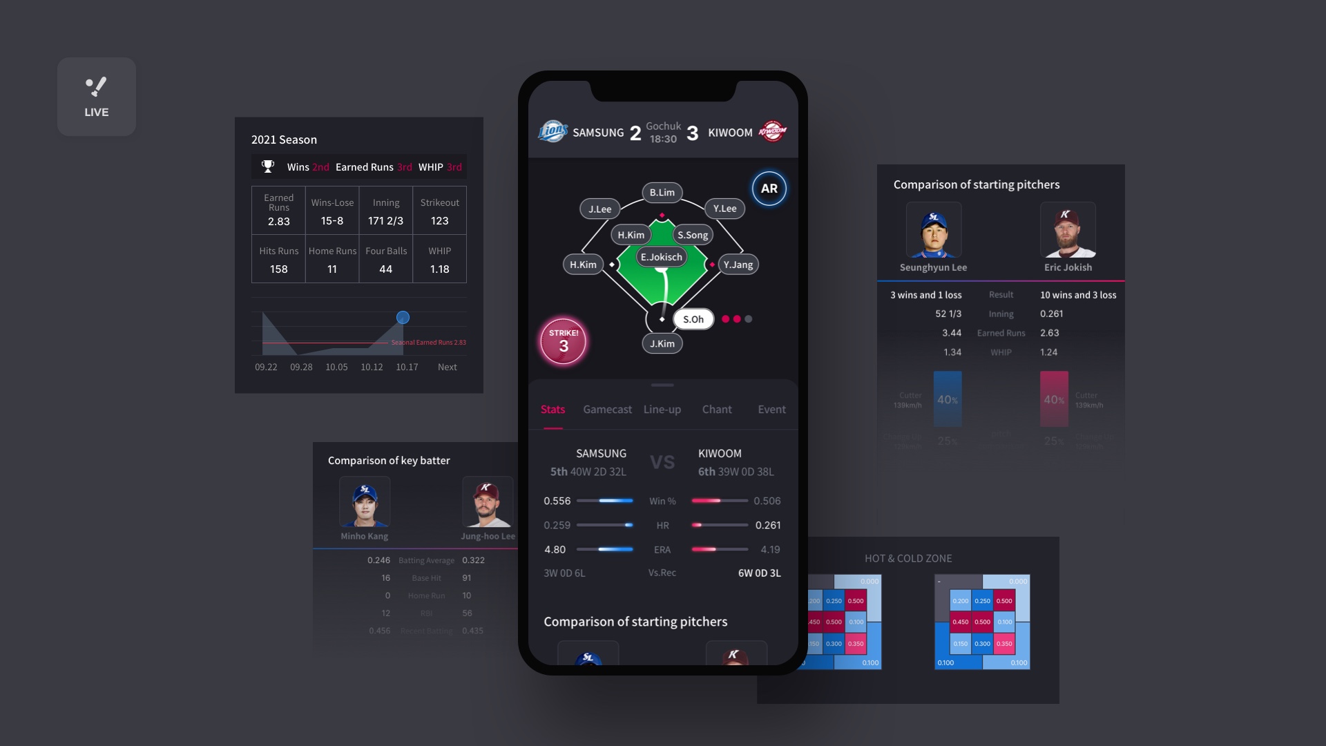 iF Design - Seoul Heroes Smart Stadium UX/UI