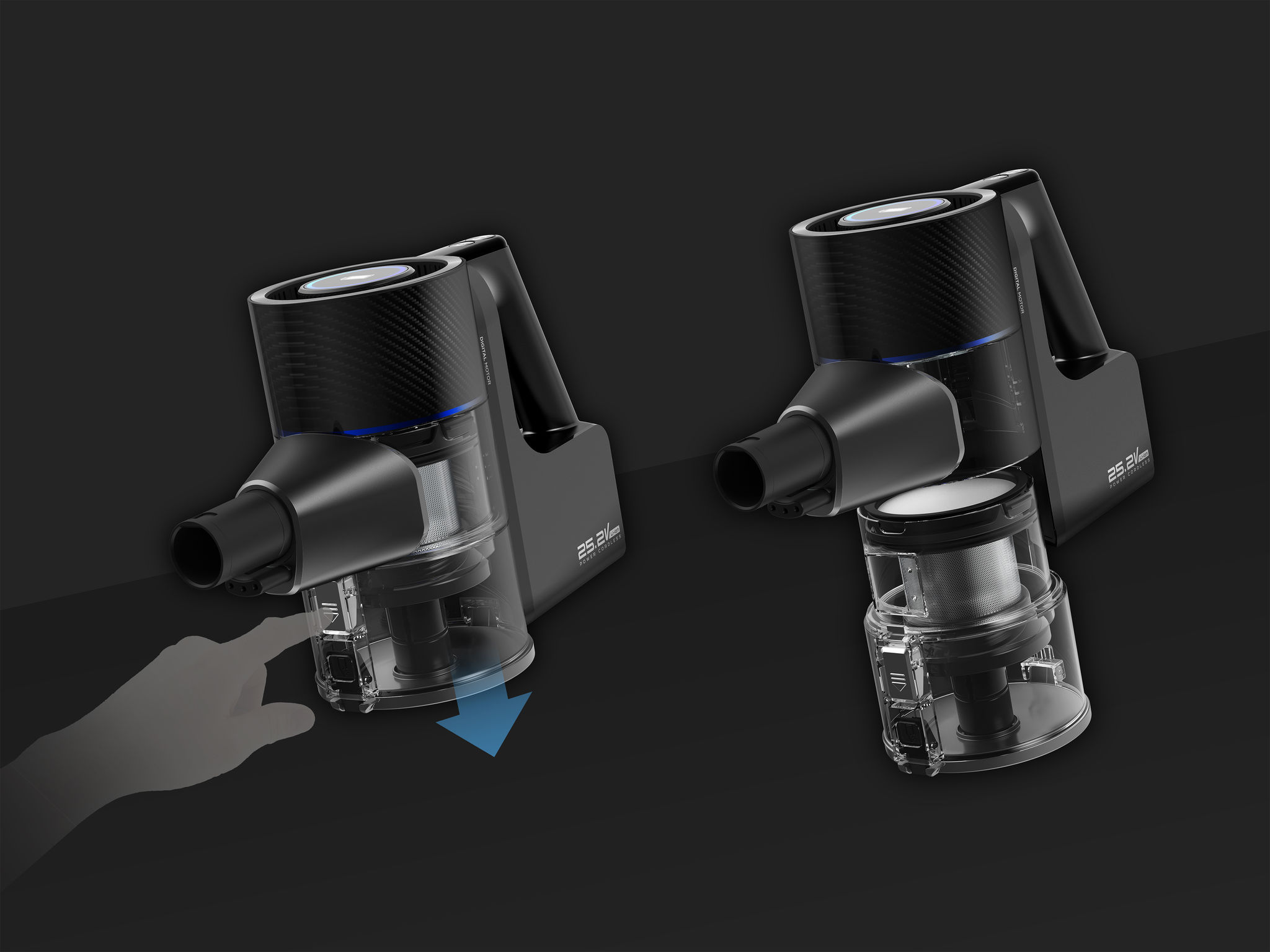 iF Design - Midea Q3 Antibacterial Cordless Vacuum Cleaner