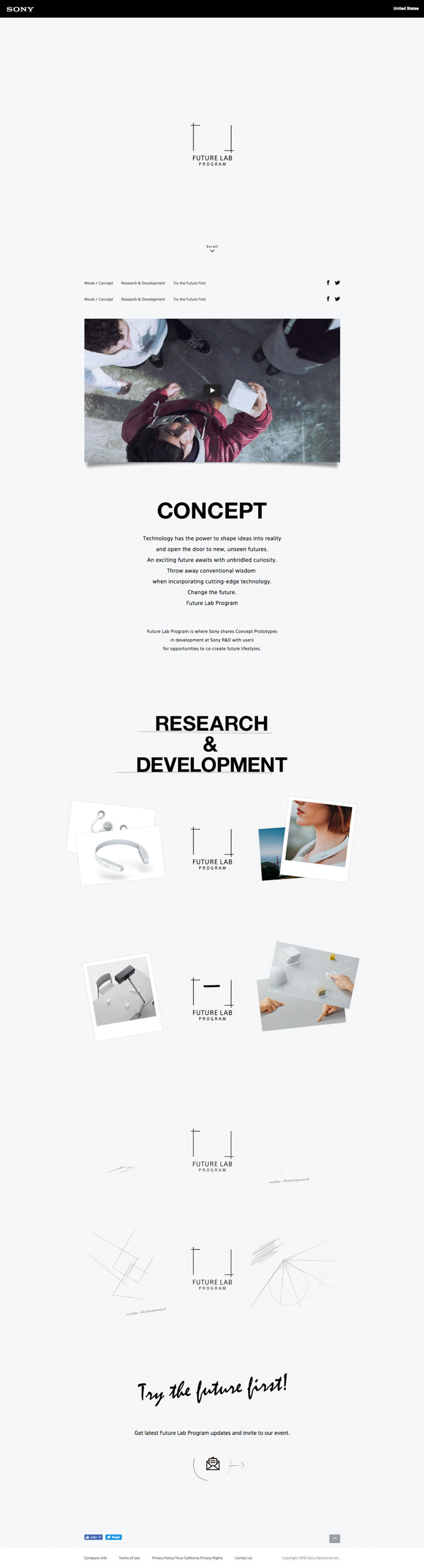 iF Design - Future Lab Program™ web