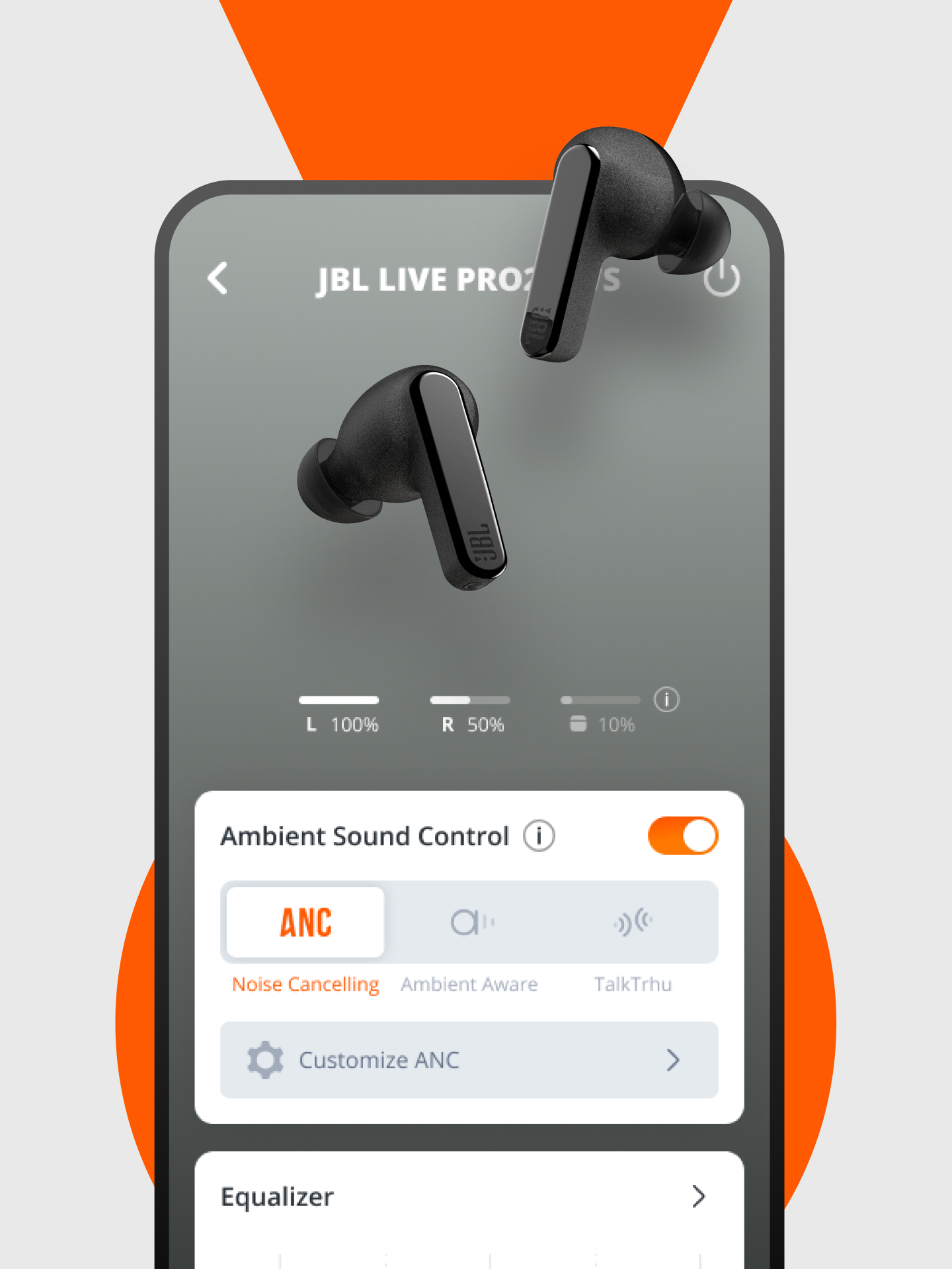 iF Design - JBL Headphones app