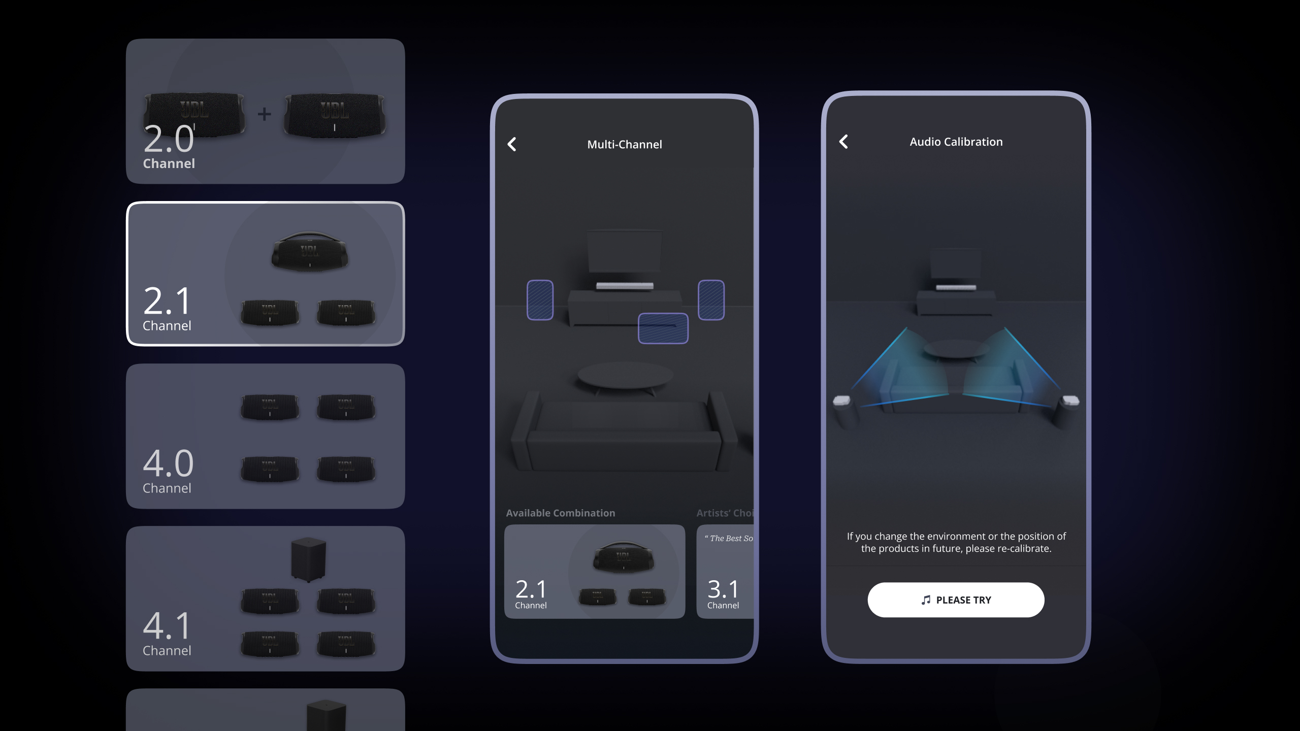 iF Design - JBL One App