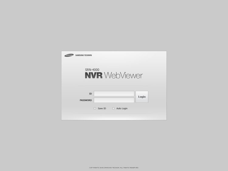 iF Design - SAMSUNG TECHWIN NVR system