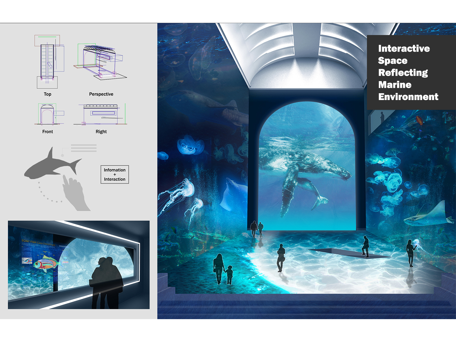 iF Design - Interactive Space Reflecting Marine Environment