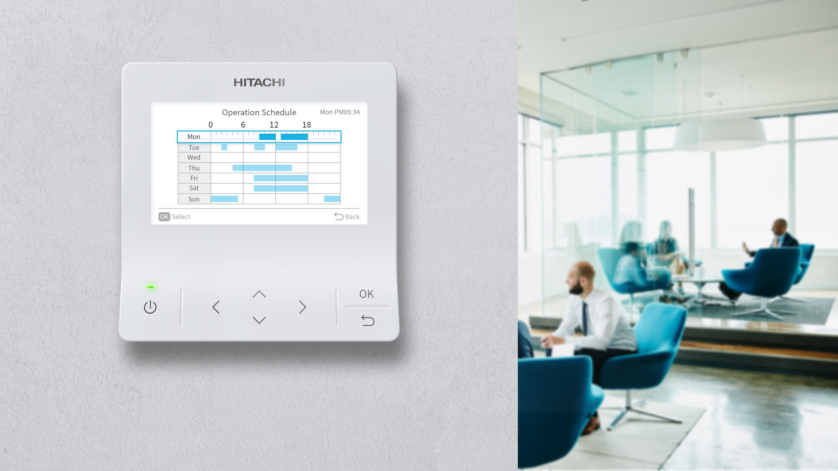 iF Design - Hitachi Advanced Color Wired Remote Controller