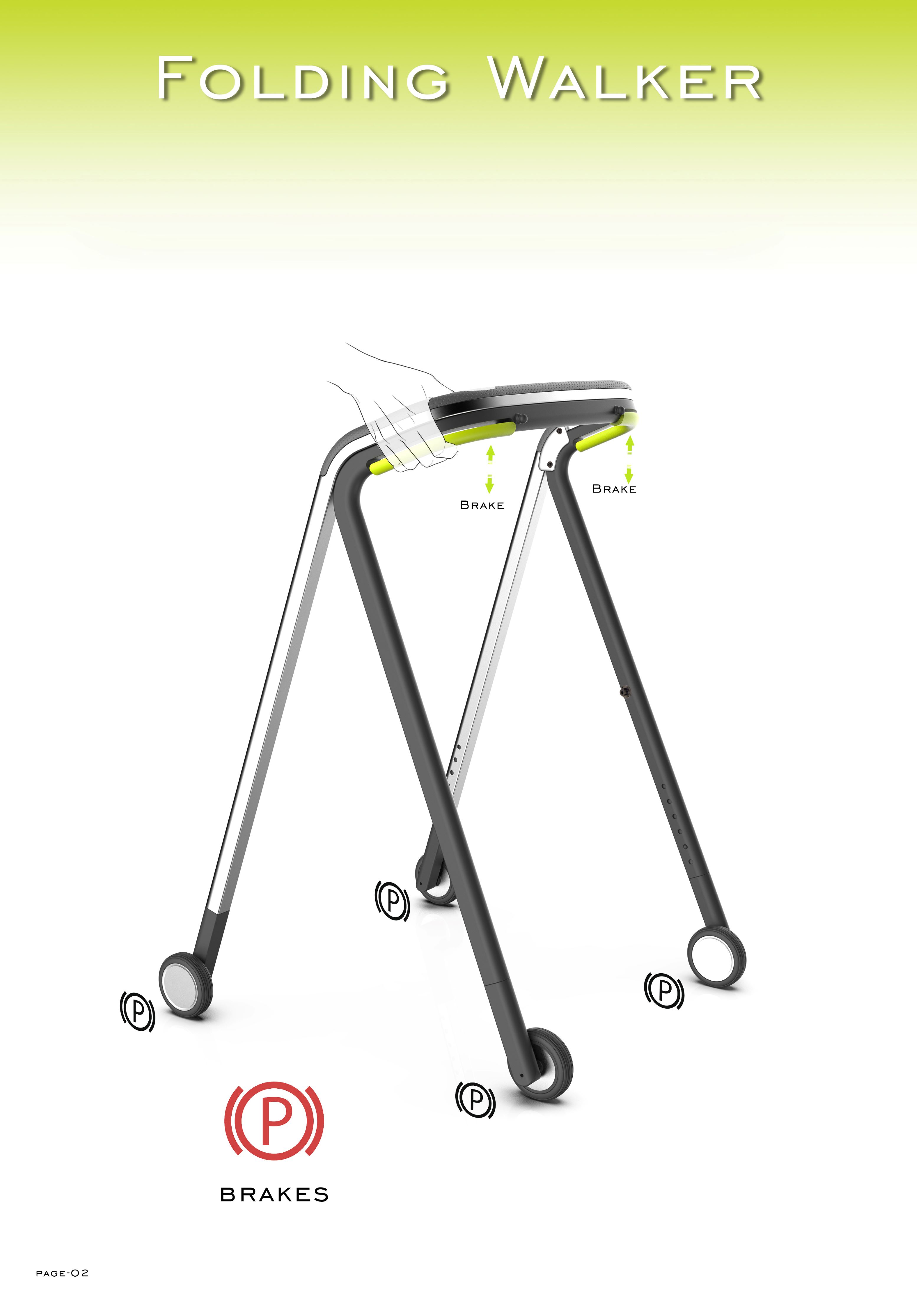 iF Design - Folding Walker