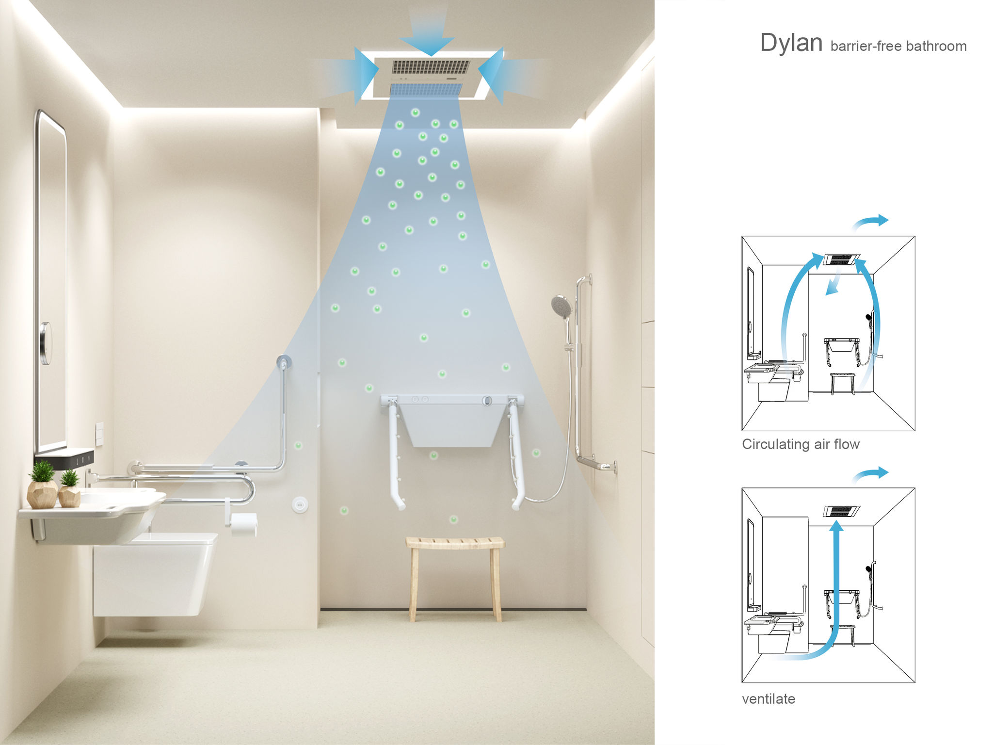 iF Design - Dylan barrier-free bathroom