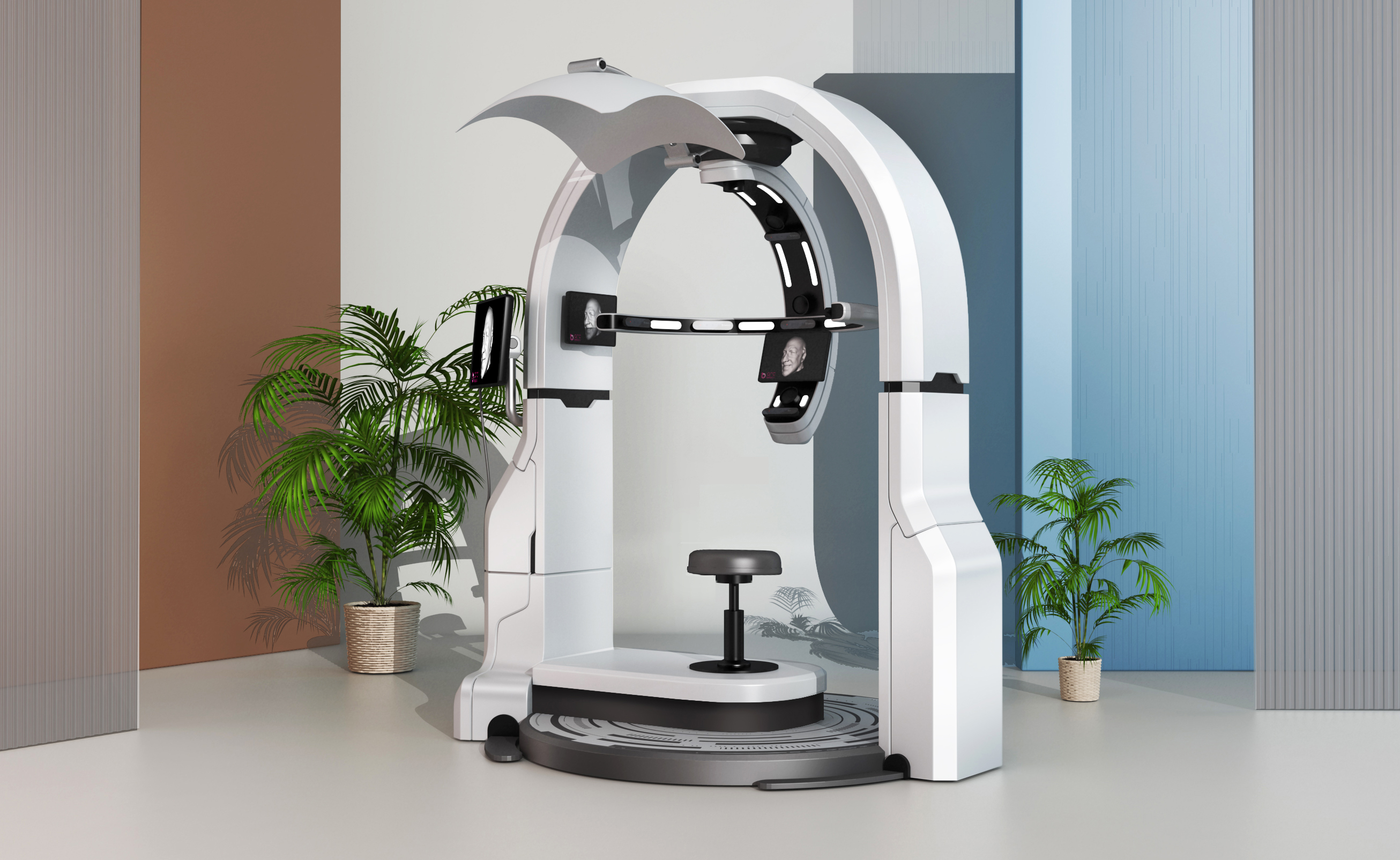 iF Design - Doku Studio - Head Scan & Analysis Robot