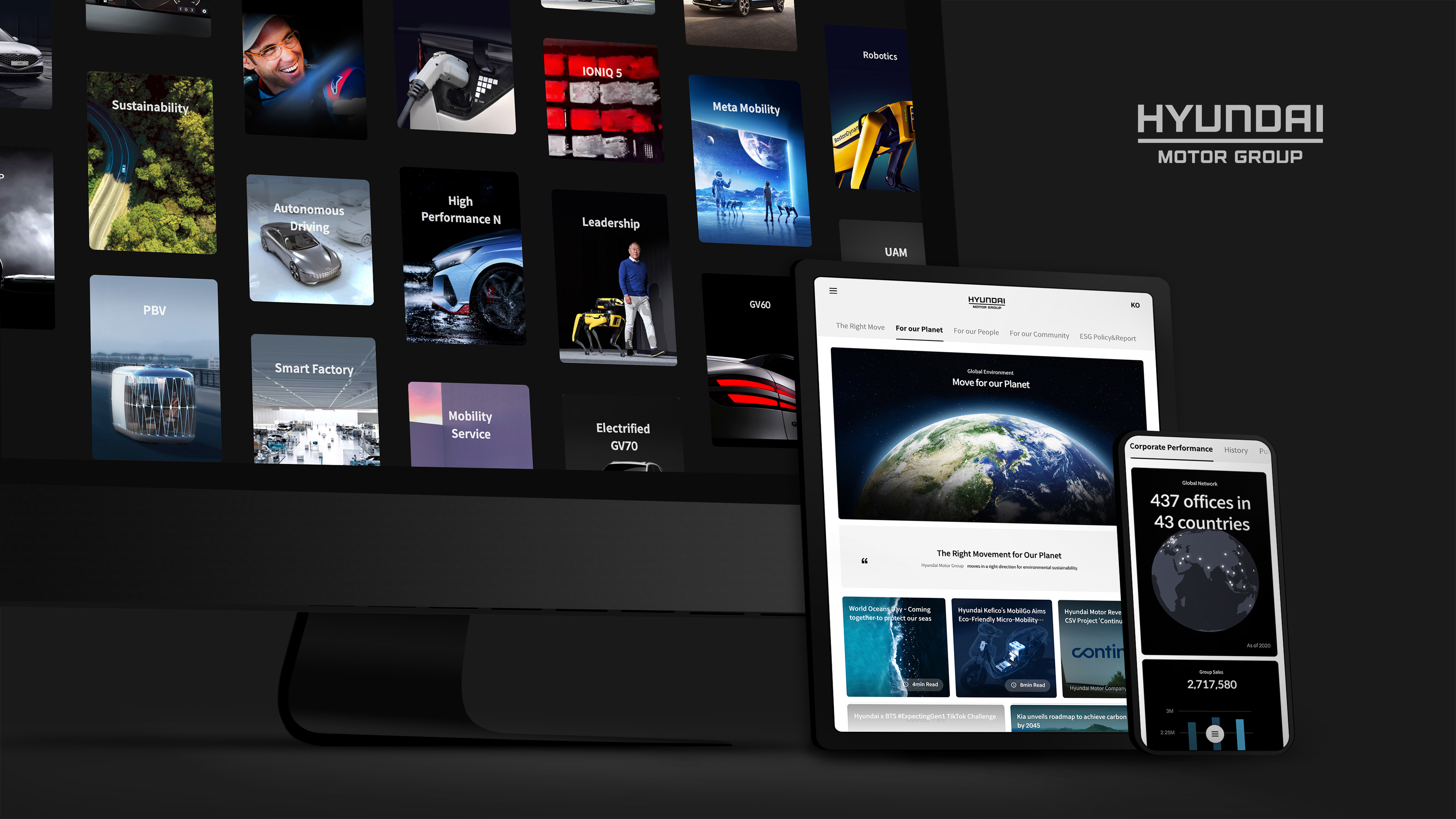 iF Design - Hyundai Motor Group PR Website