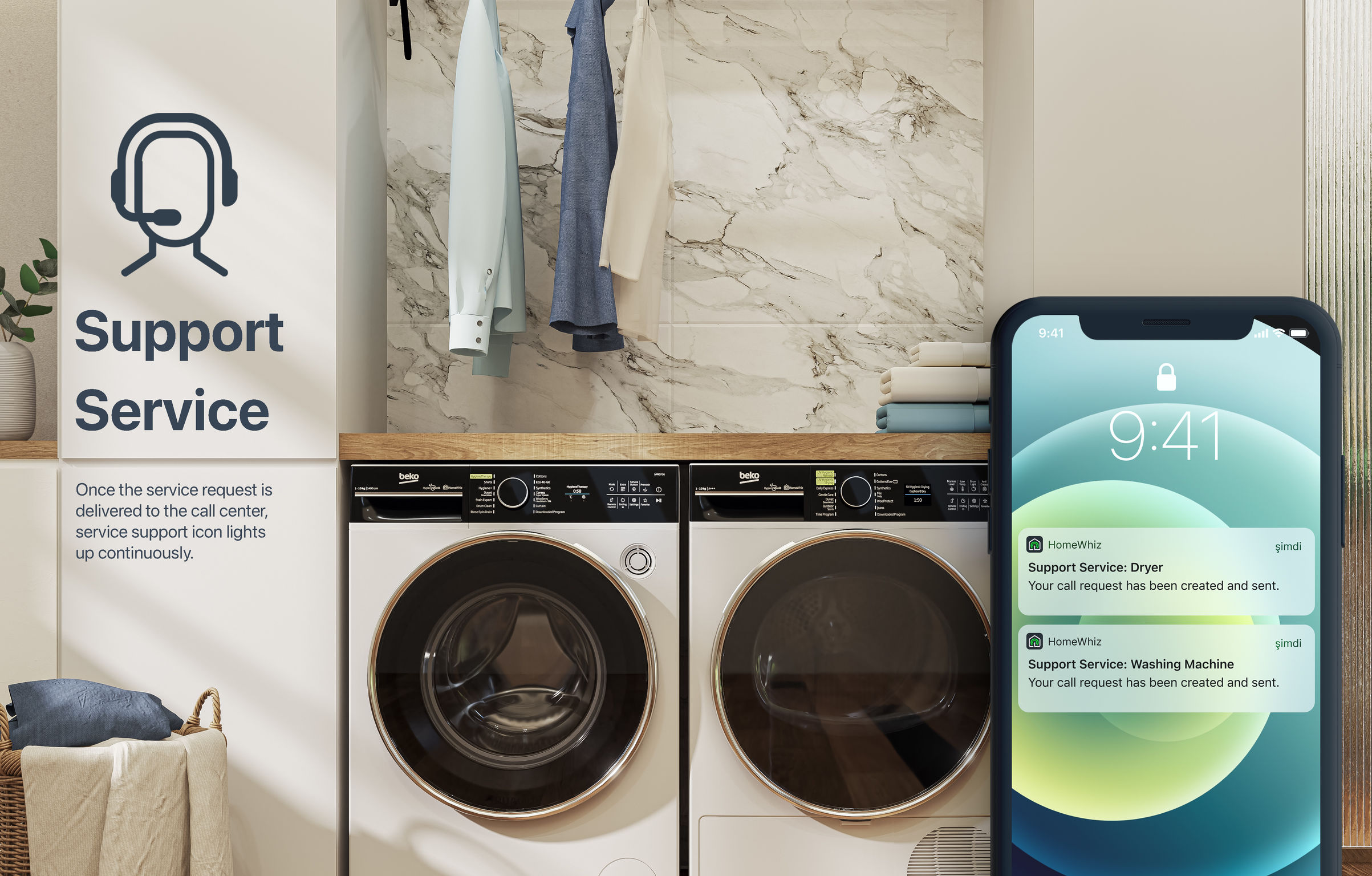 iF Design - HomeWhiz Support Service