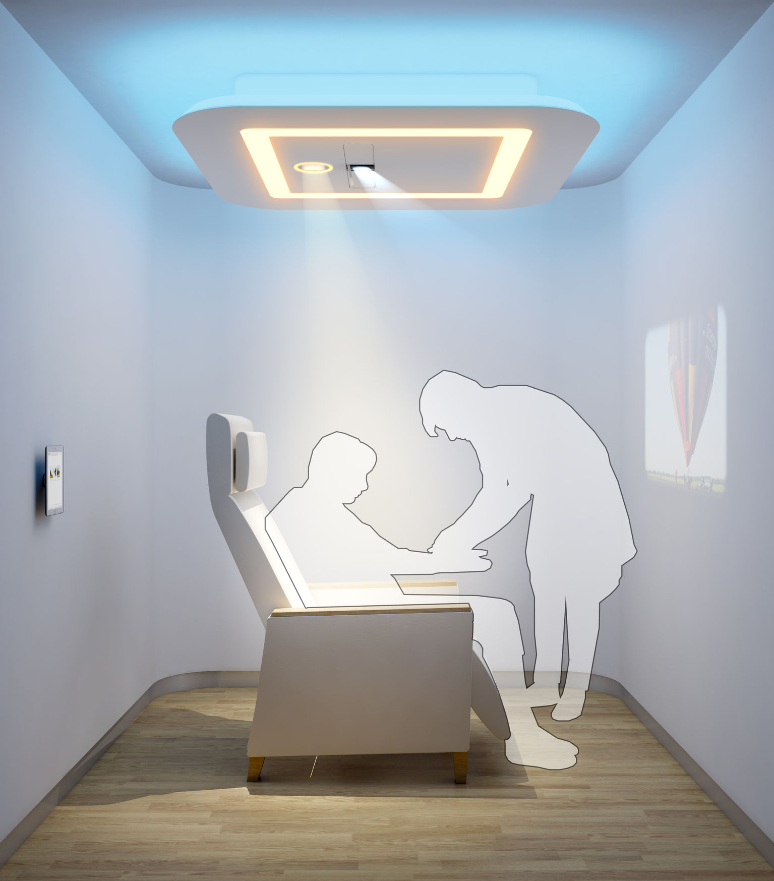 iF Design - Ambient Experience uptake room