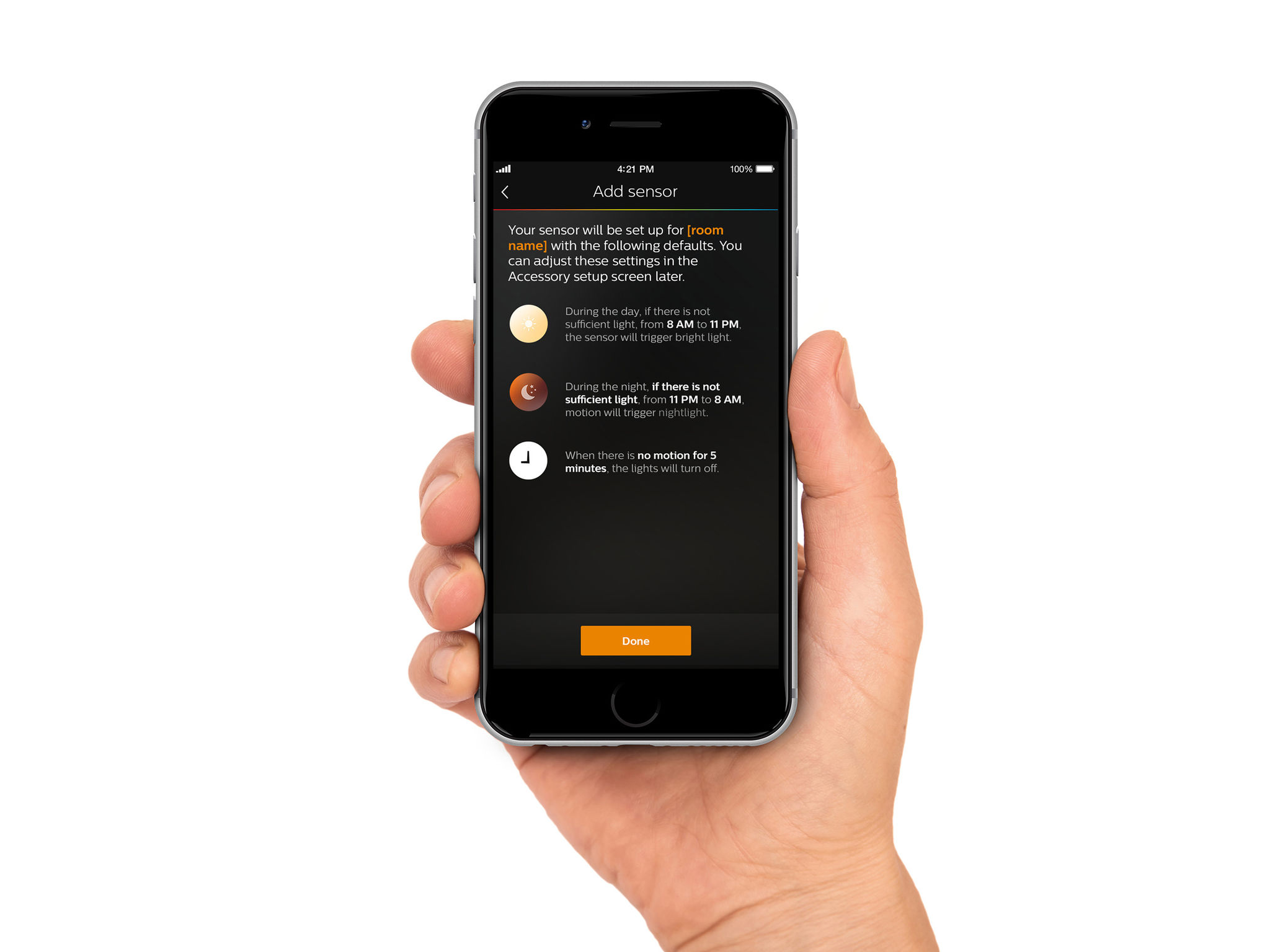 iF Design - Philips Hue motion sensor