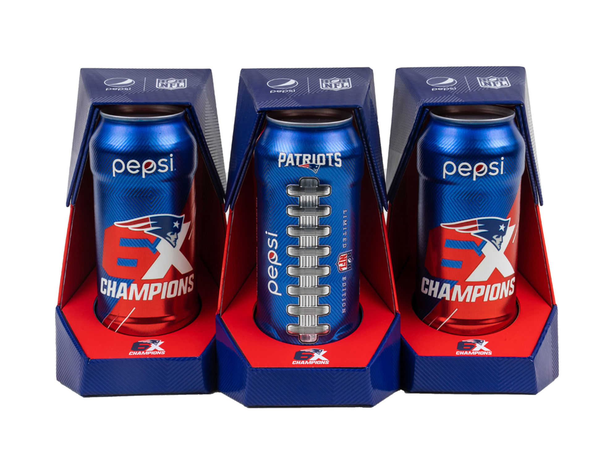 iF Design - Pepsi Patriots Championship Laces Can