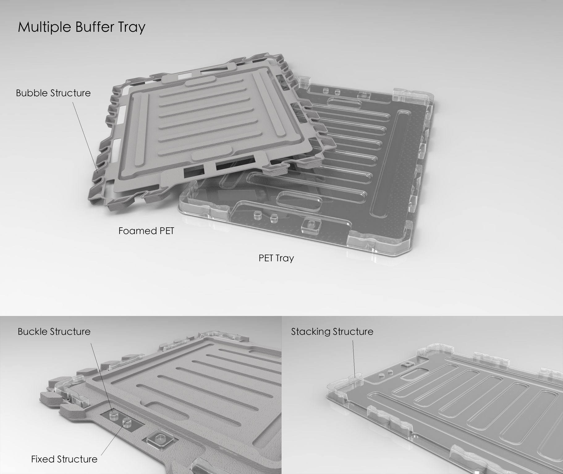 iF Design - Multiple Buffer Tray