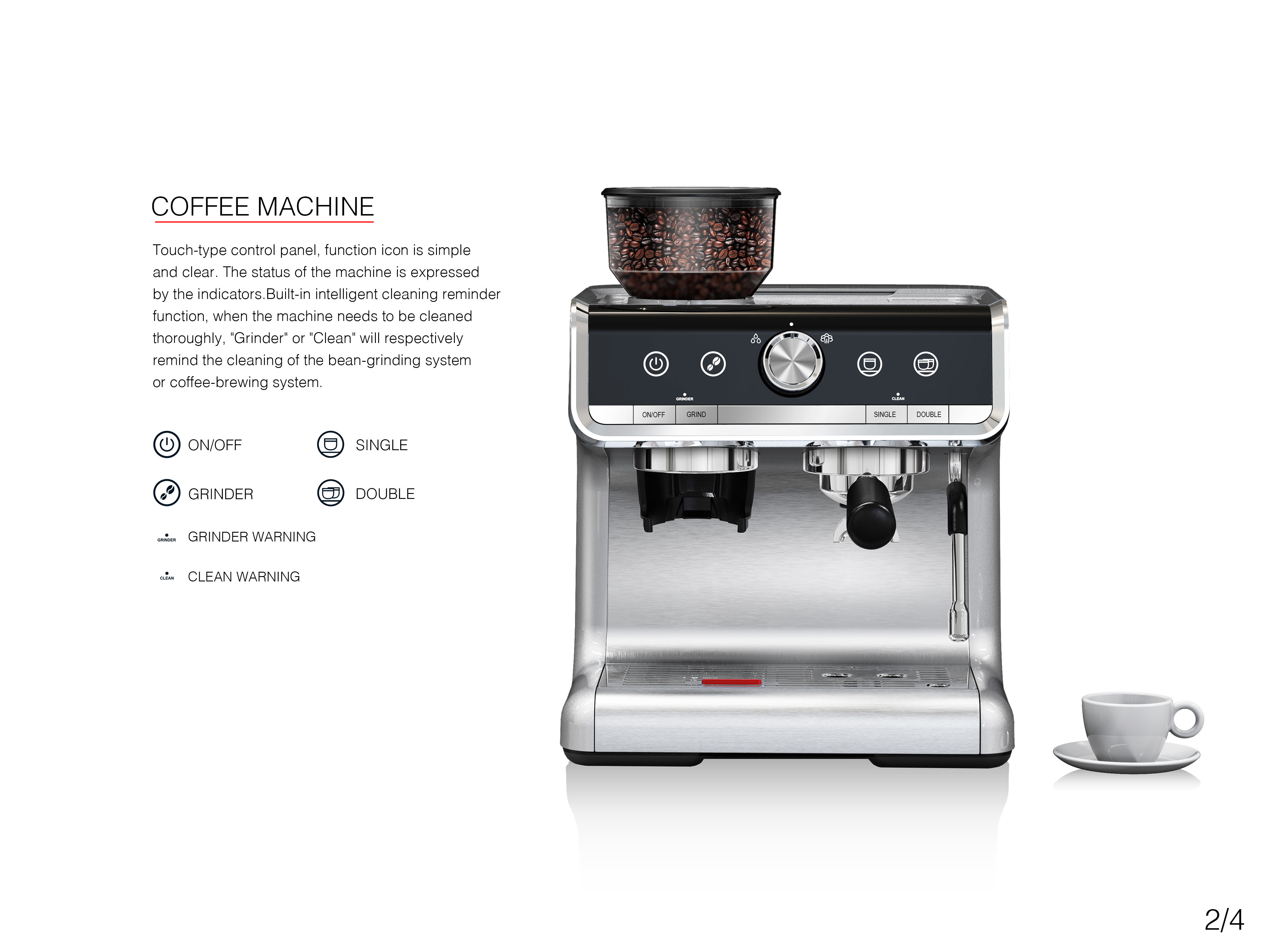 iF Design - Grind&Brew coffee machine
