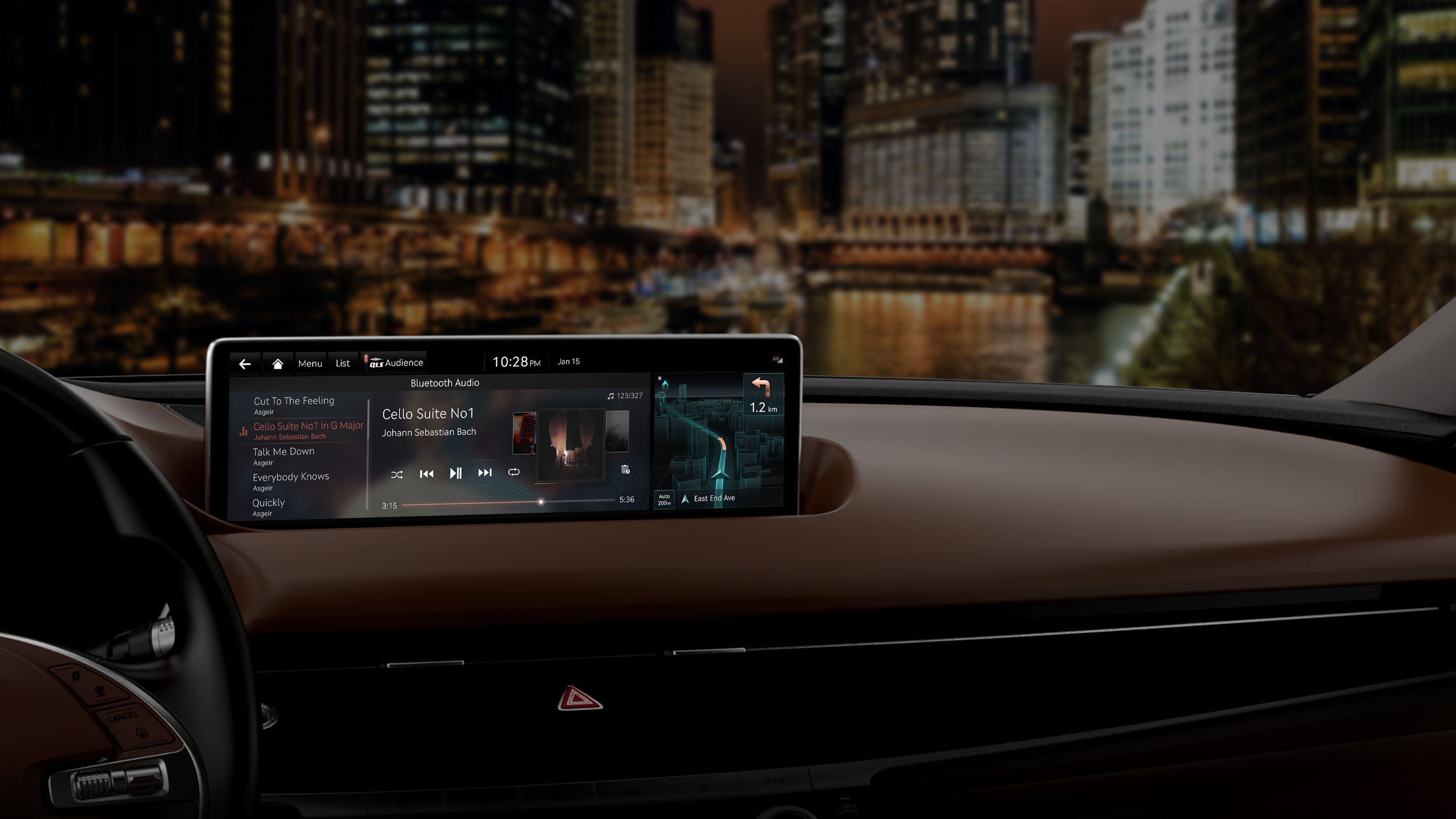 iF Design - GENESIS Infotainment System - Copper Design