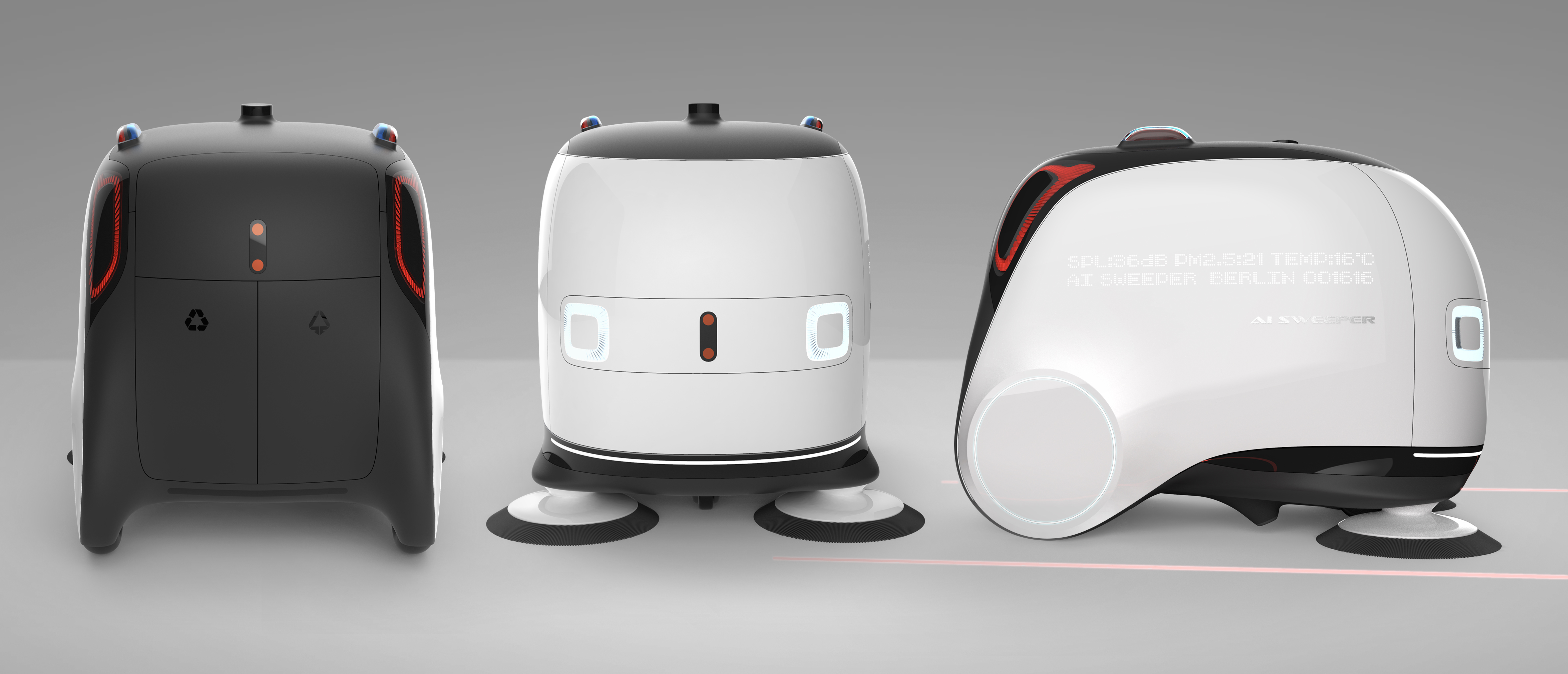 iF Design - Interactive Intelligent Unmanned Sweeper
