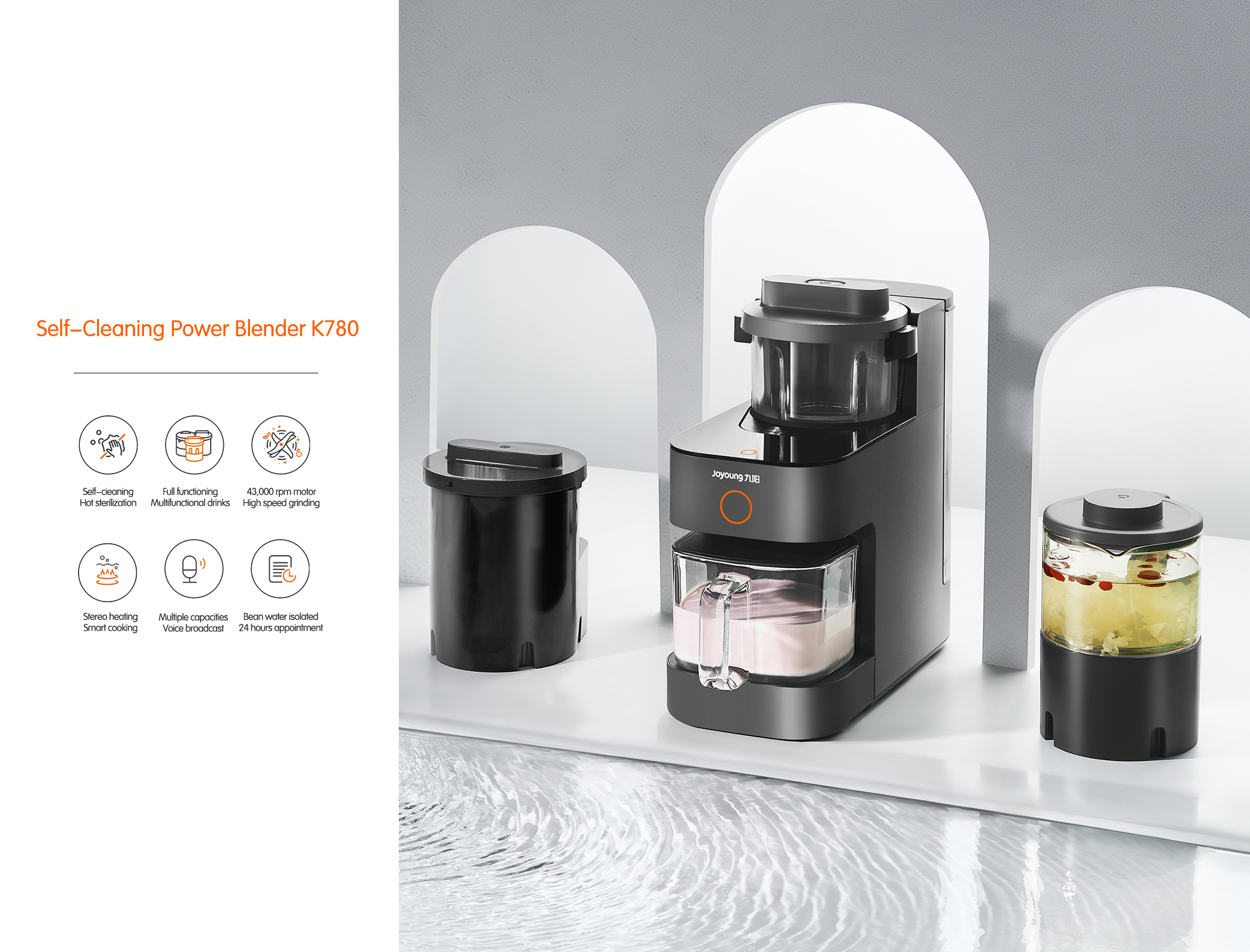 iF Design - Self-cleaning power blender K780