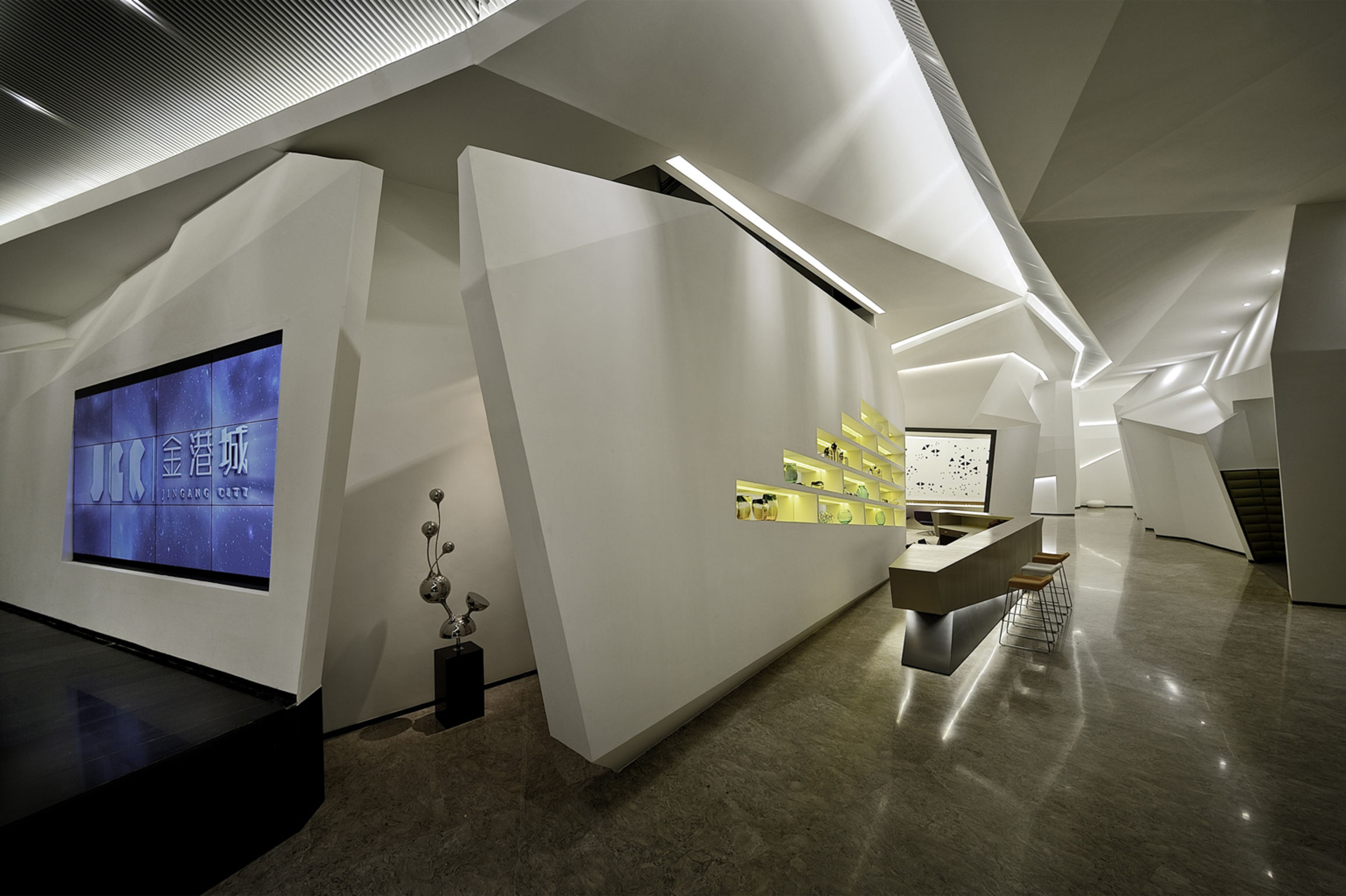 Deconstructivist Architecture Interior