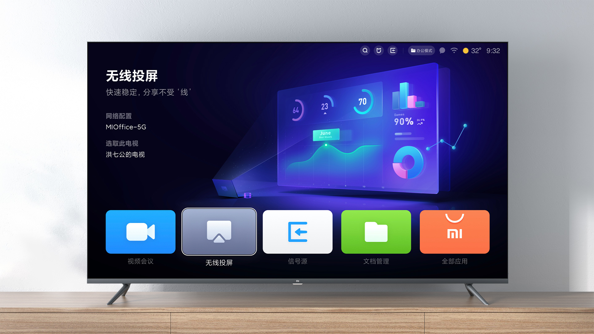 iF Design - Xiaomi TV Office Mode