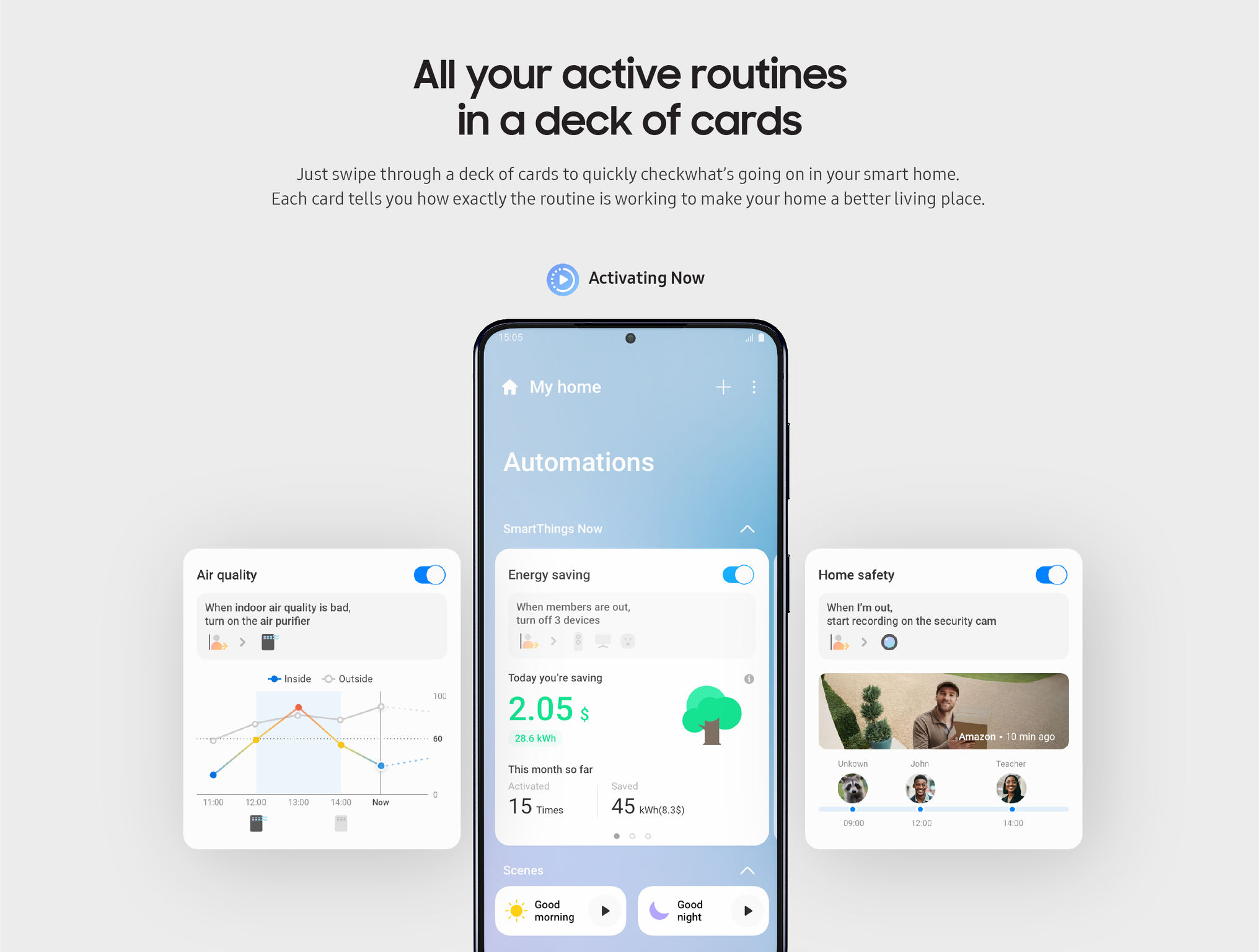 iF Design - Routine Builder for Smart Home Automation