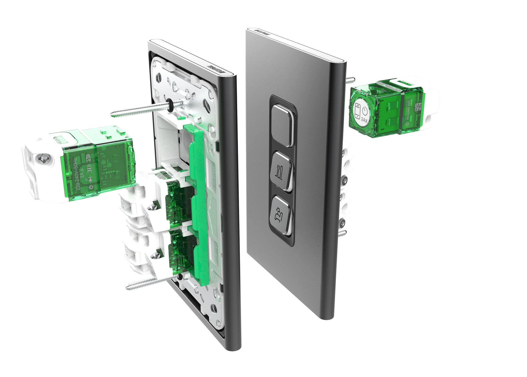 iF Design - Iconic Connected Switch 2AX Module