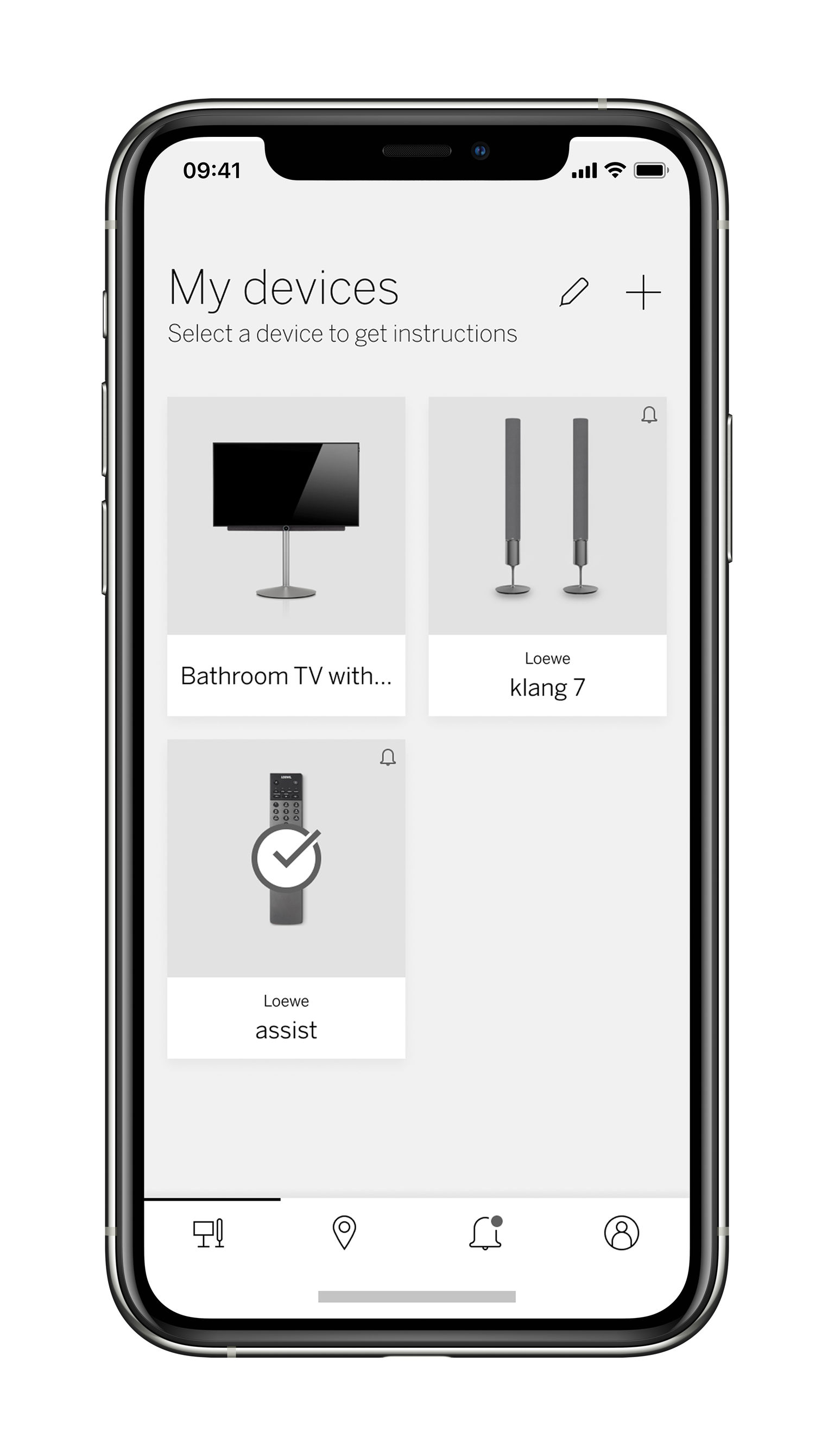 iF Design - my Loewe app