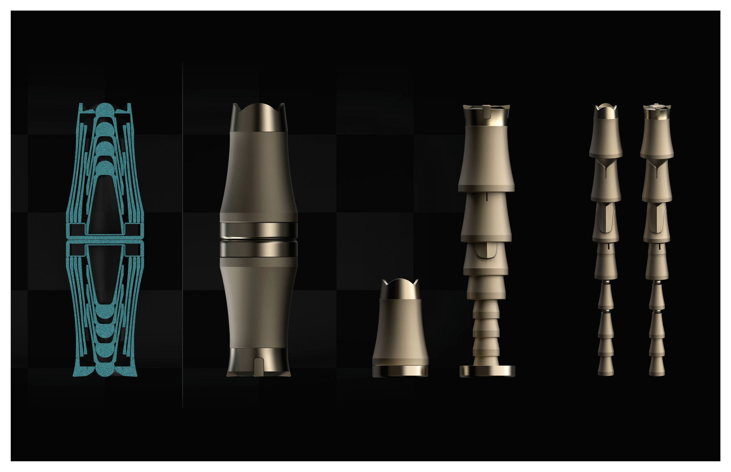 iF Design - CrownesChess: Compact, portable nesting chess set