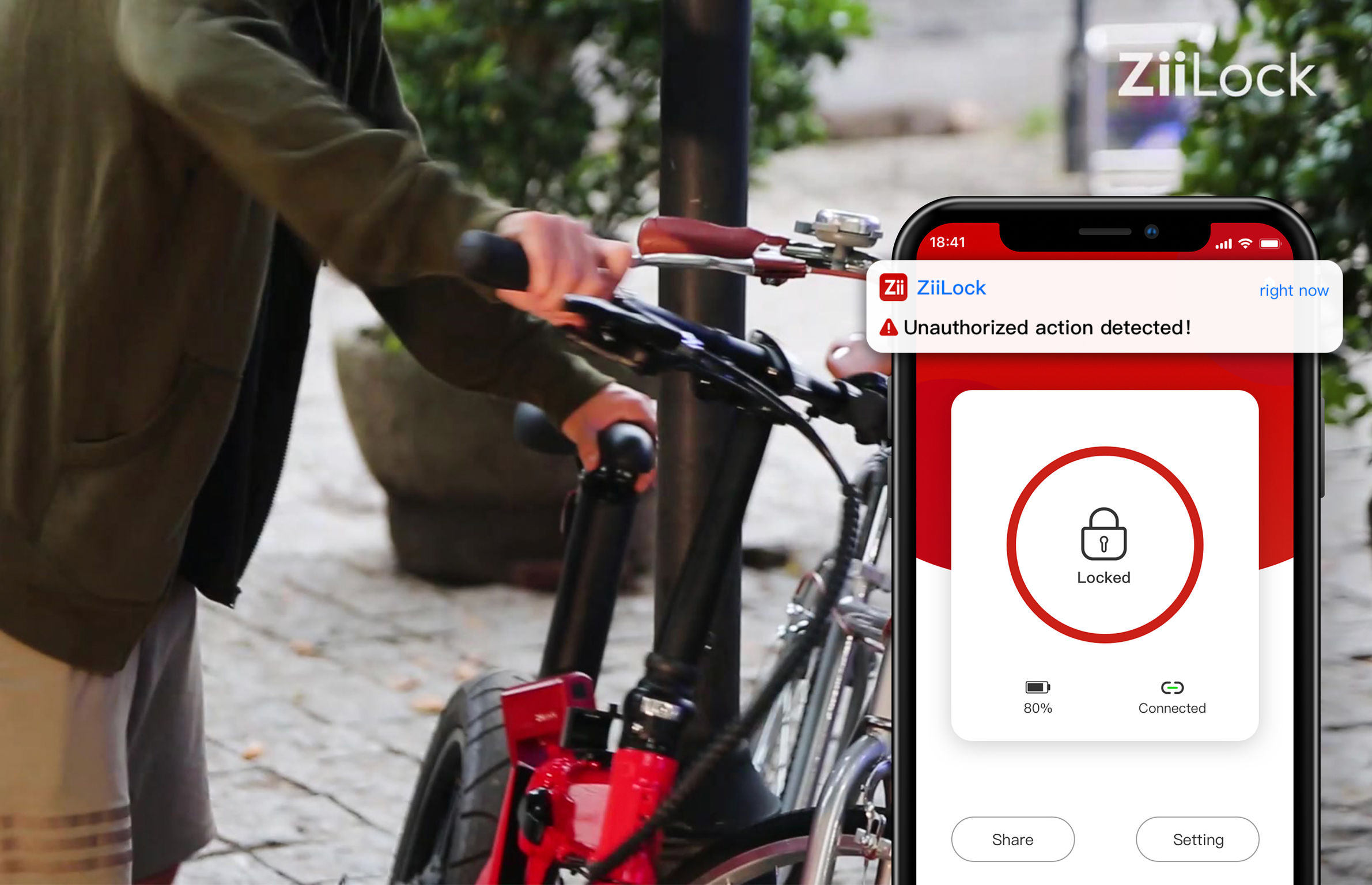 iF Design - Ziilock Smart Bike Lock
