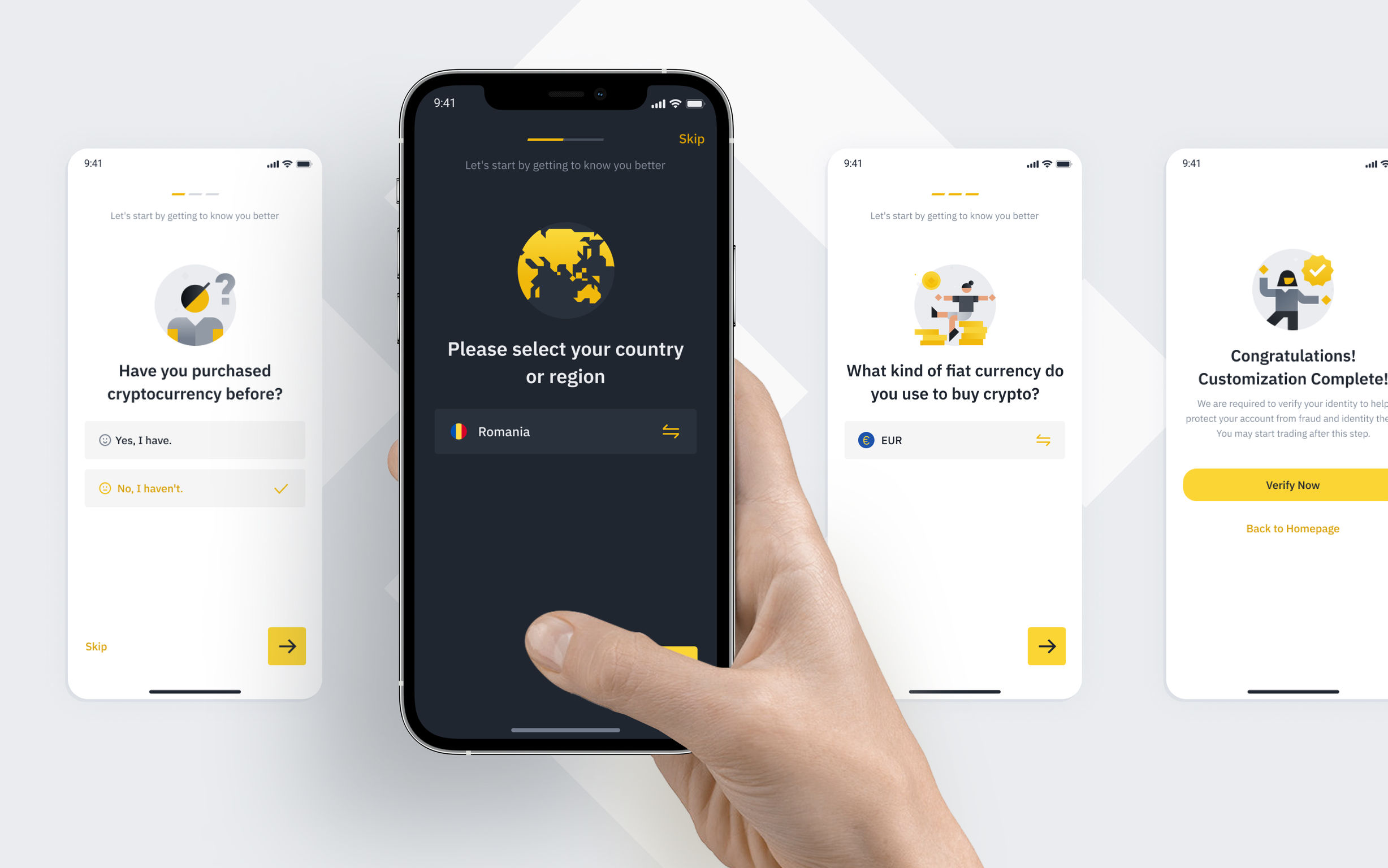 iF Design - Binance Lite (App)