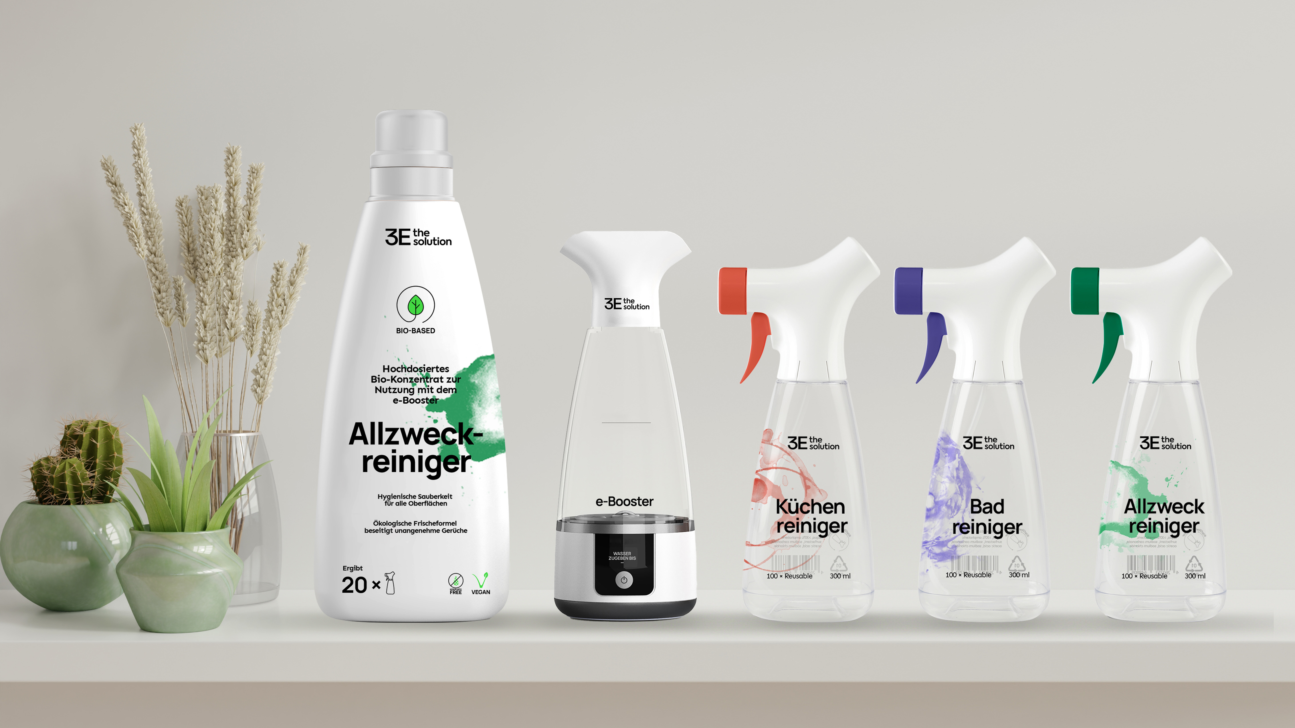 iF Design - 3E The Solution. Gentle Power Home Cleaning& Sanitizing