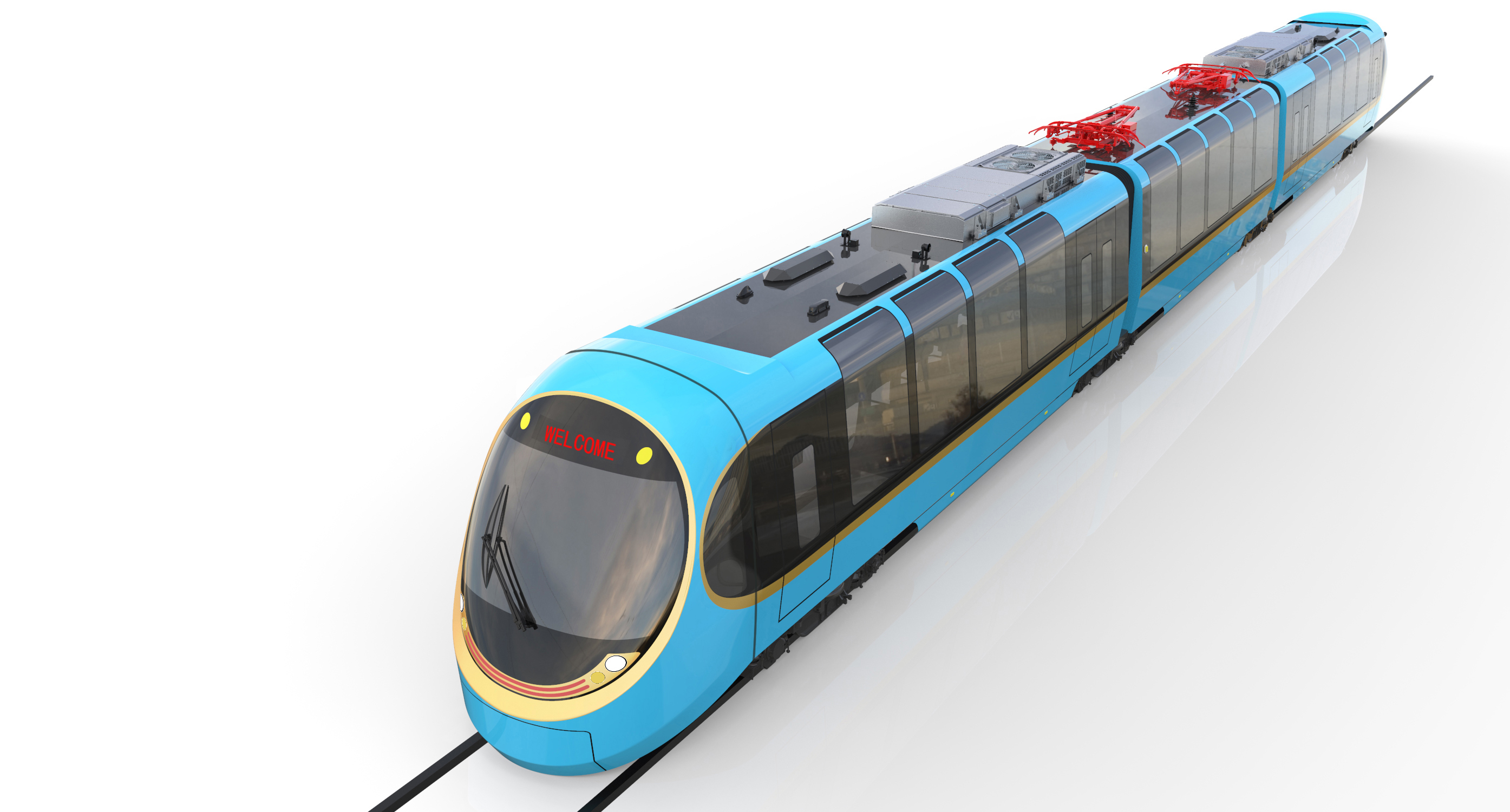 iF Design - Lijiang light rail vehicles