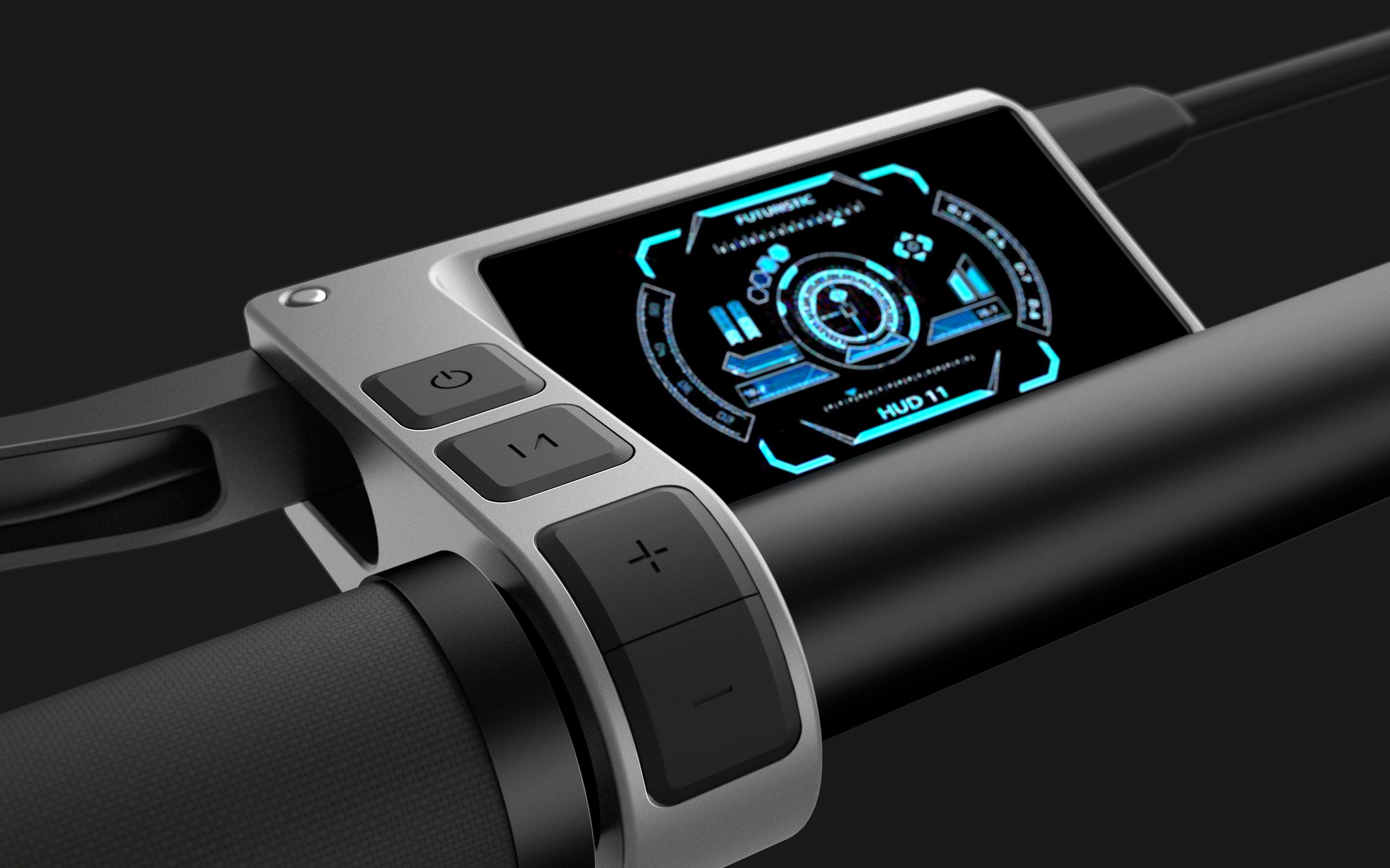 iF Design - Integrated brake handle display for eBike